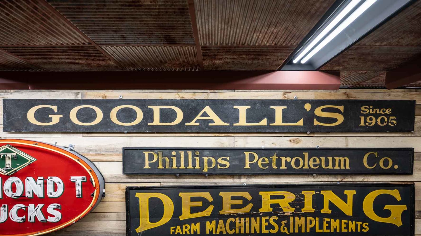 Early 1900 Goodall's Single-Sided Smalt Sign at The World’s Largest ...