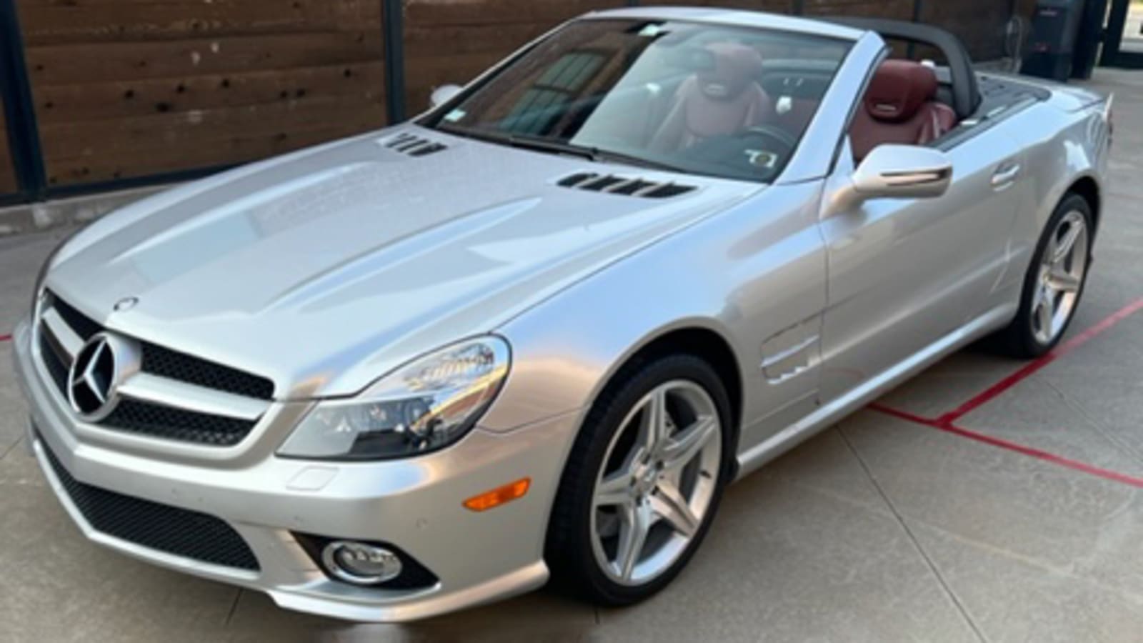 2009 Mercedes-Benz SL550 Silver Arrow Convertible at Tulsa 2023 as S59 ...