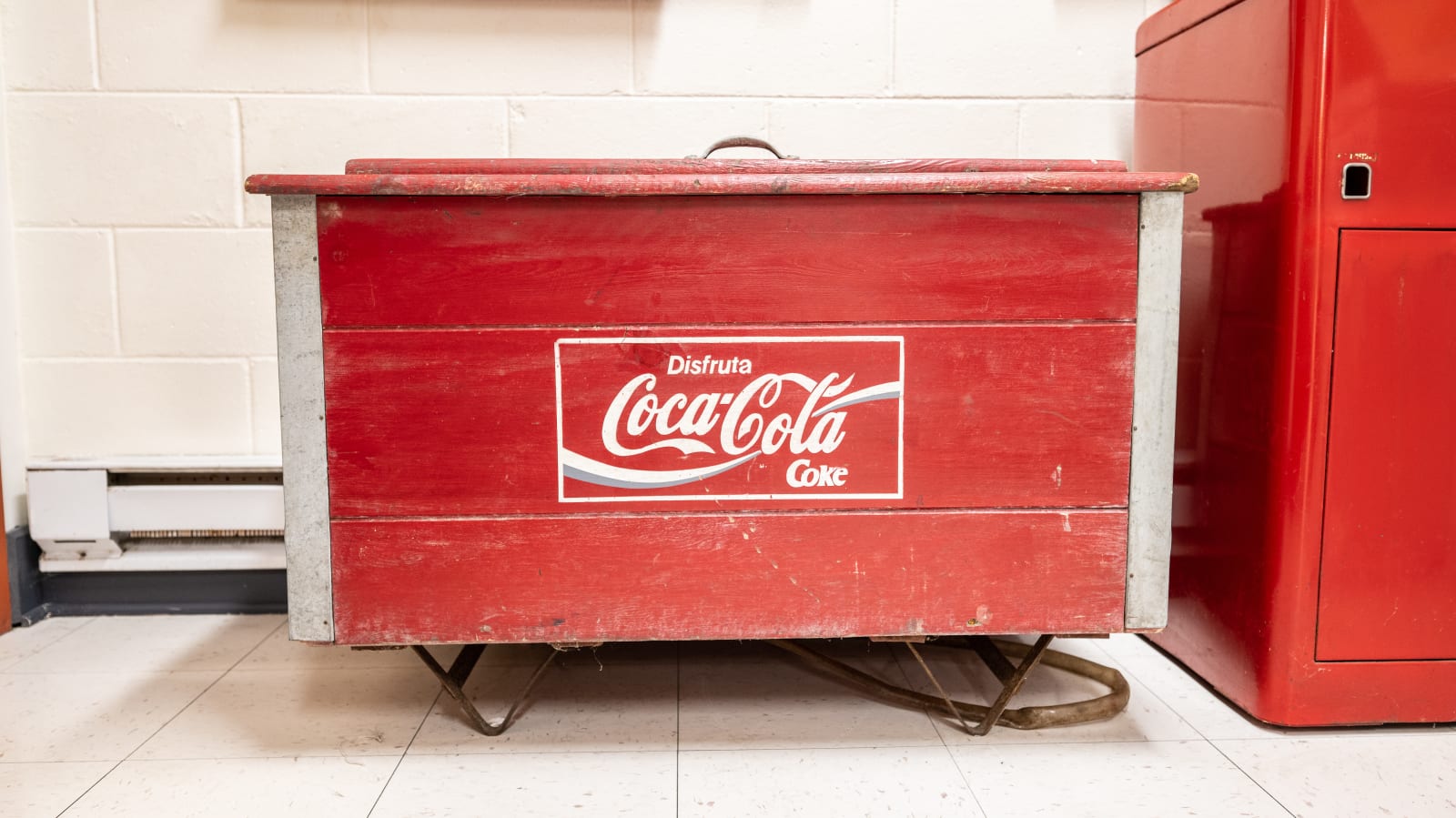 Coca-Cola Ice Chest at The World’s Largest Road Art Auction 2023 as ...