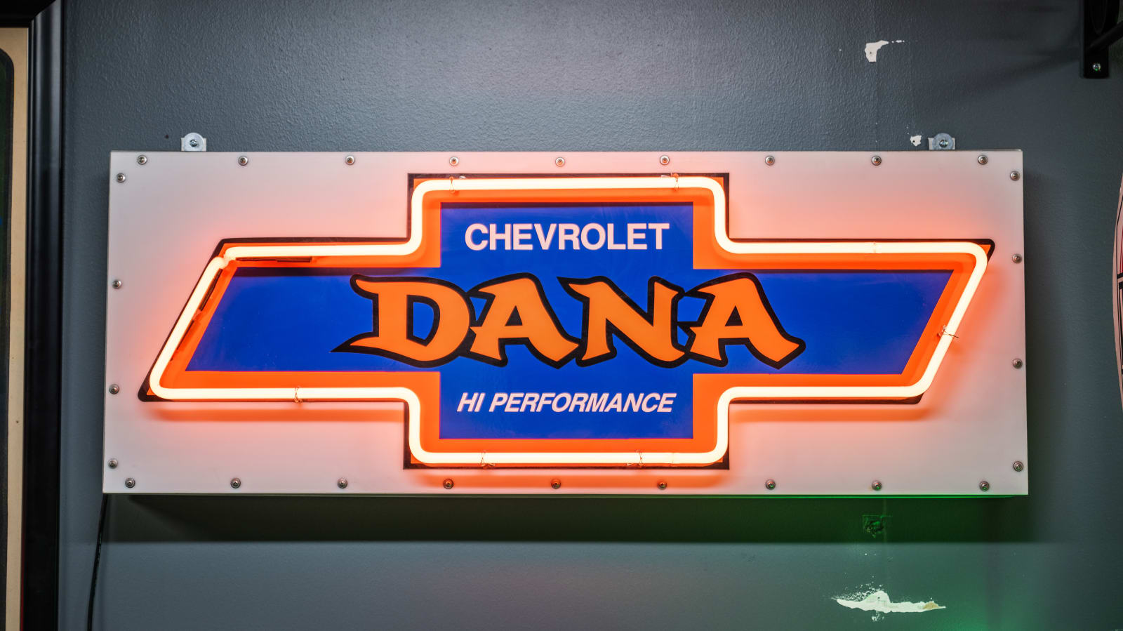 Dana Chevrolet Single-Sided Plastic Neon Sign at The World’s Largest ...