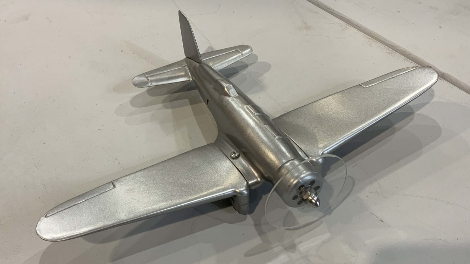 Hughes H1 Racer Scale Model Plane at The World’s Largest Road Art ...