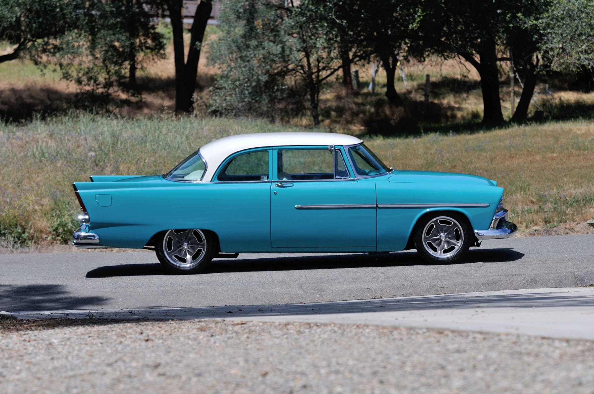 1956 Plymouth Savoy at Monterey 2014 as F166 - Mecum Auctions