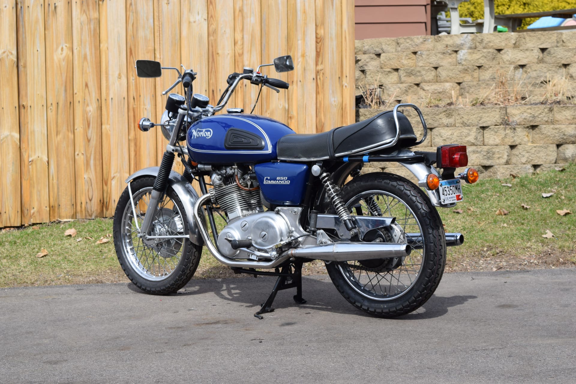 1974 Norton Commando Interstate at Chicago Motorcycles 2016 as S46 ...