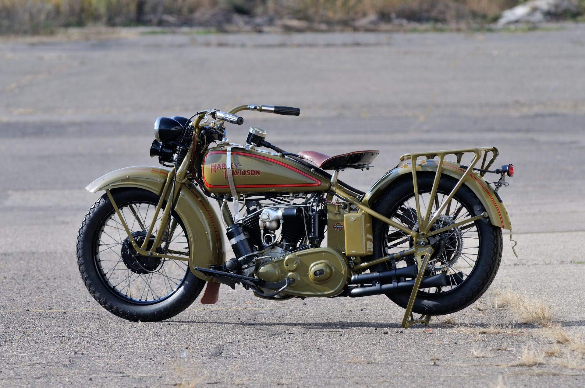 1929 Harley-Davidson Model D 45 at Chicago Motorcycles 2016 as S75 ...