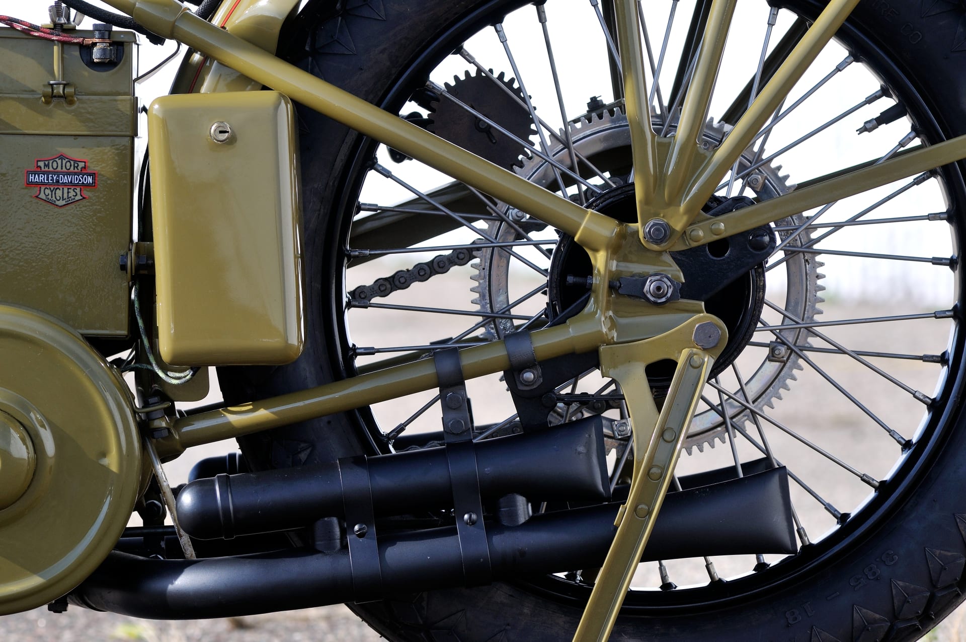 1929 Harley-Davidson Model D 45 at Chicago Motorcycles 2016 as S75 ...