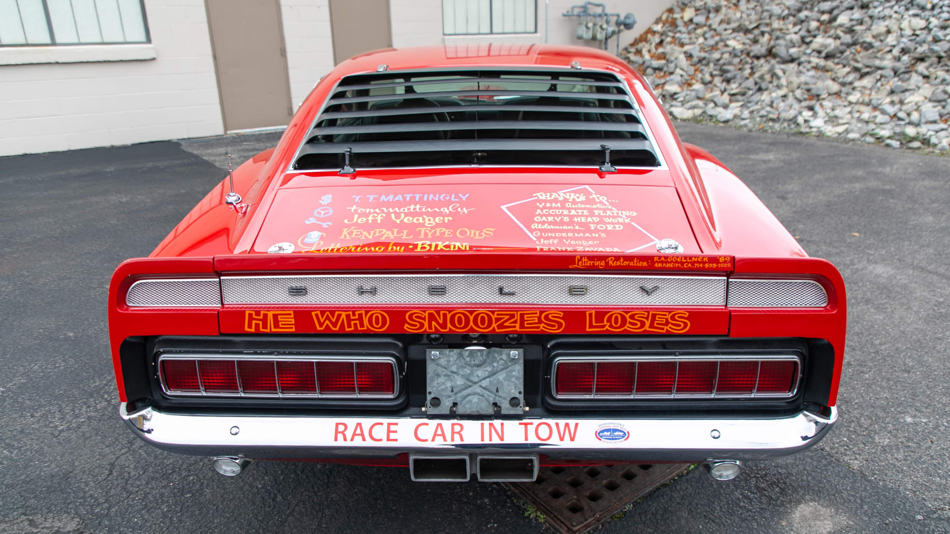 1969 Shelby GT500 SS/FA Drag Car at Kissimmee 2023 asJ157 - Mecum Auctions