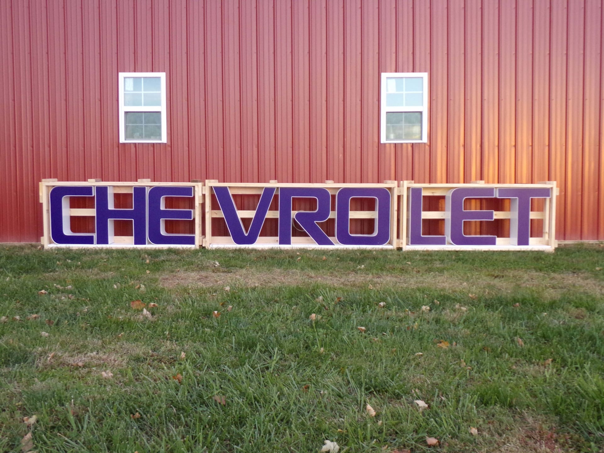 Chevrolet SS Neon Channel Letters 240x28x10 at Kissimmee Road Art 2019 ...