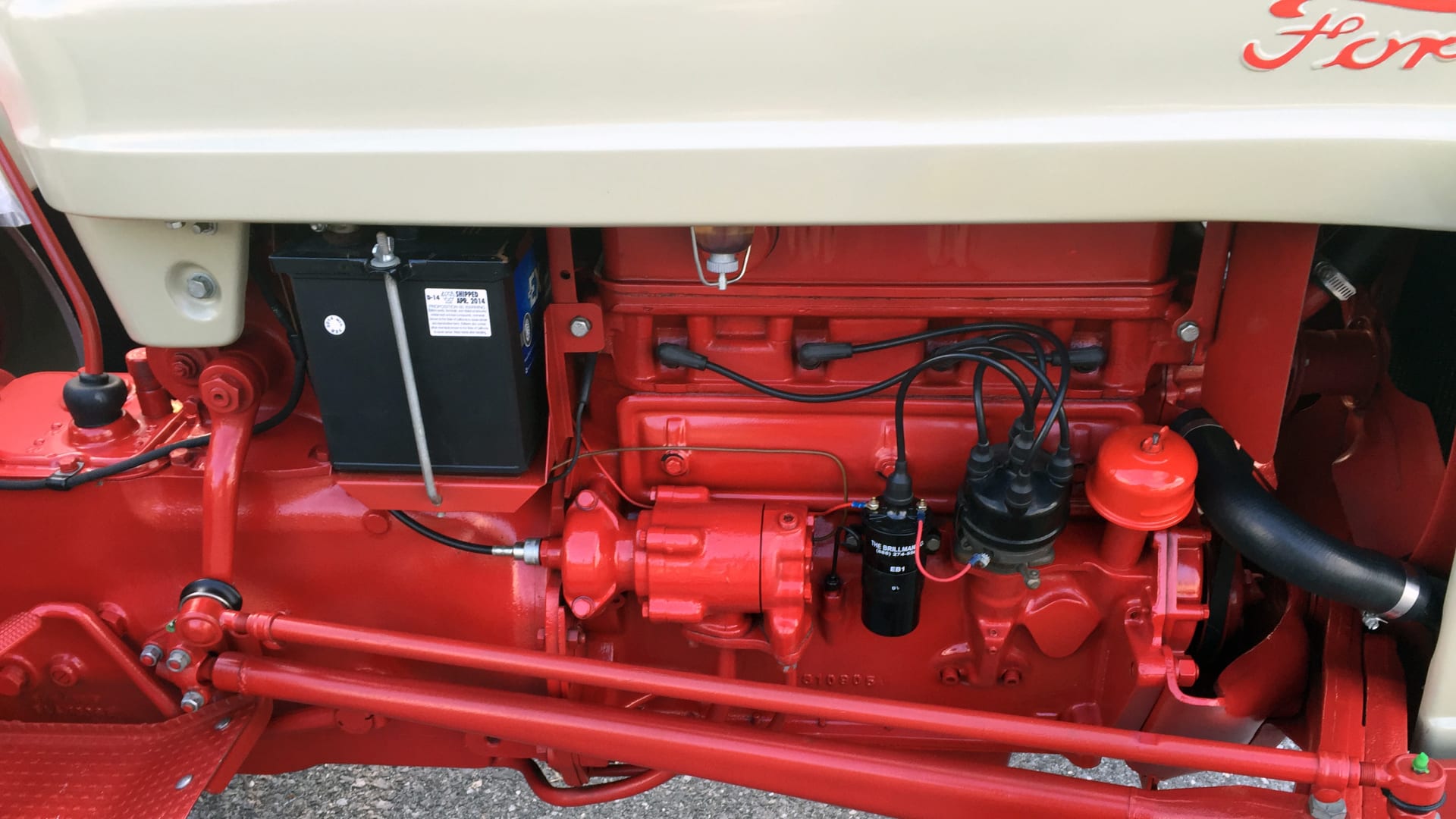 1953 Ford Golden Jubilee at Gone Farmin' Tractor Spring Classic 2016 as ...