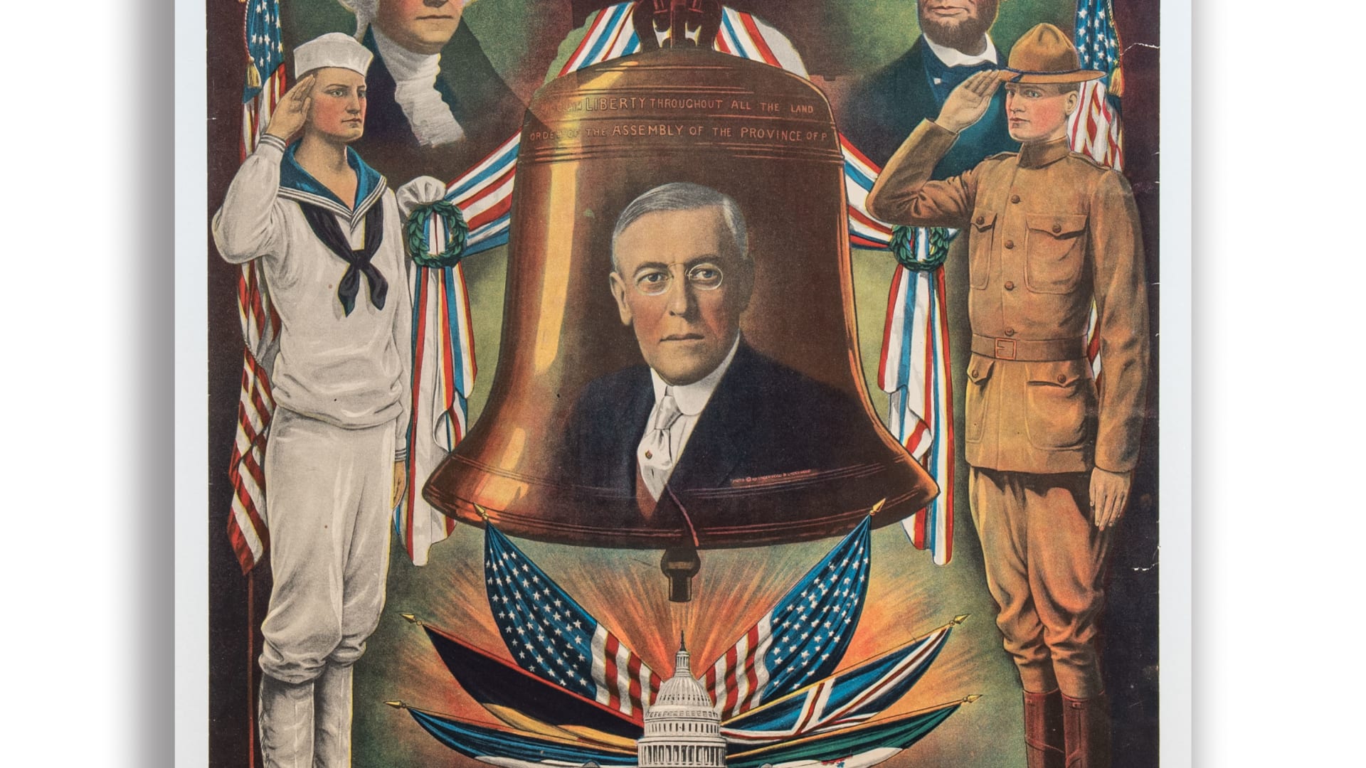 WWI America First Propaganda Advertisement at Gone Farmin' Spring ...