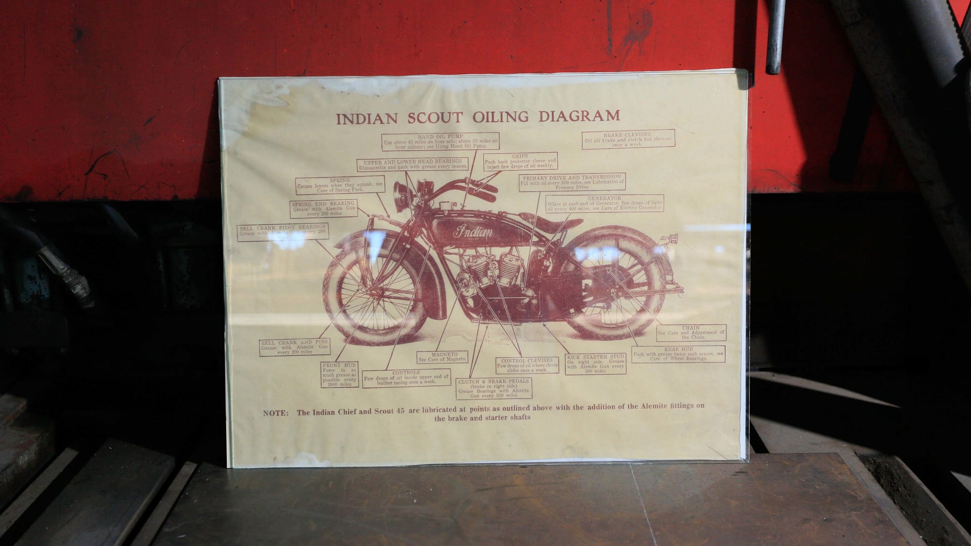 Indian Motorcycle Paper Advertisement 24x18 at Las Vegas Motorcycles ...