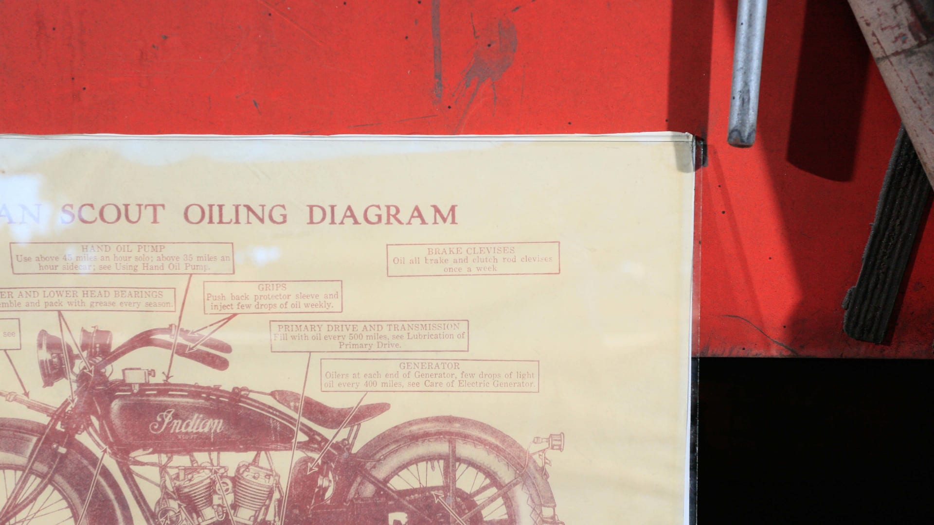 Indian Motorcycle Paper Advertisement 24x18 at Las Vegas Motorcycles ...