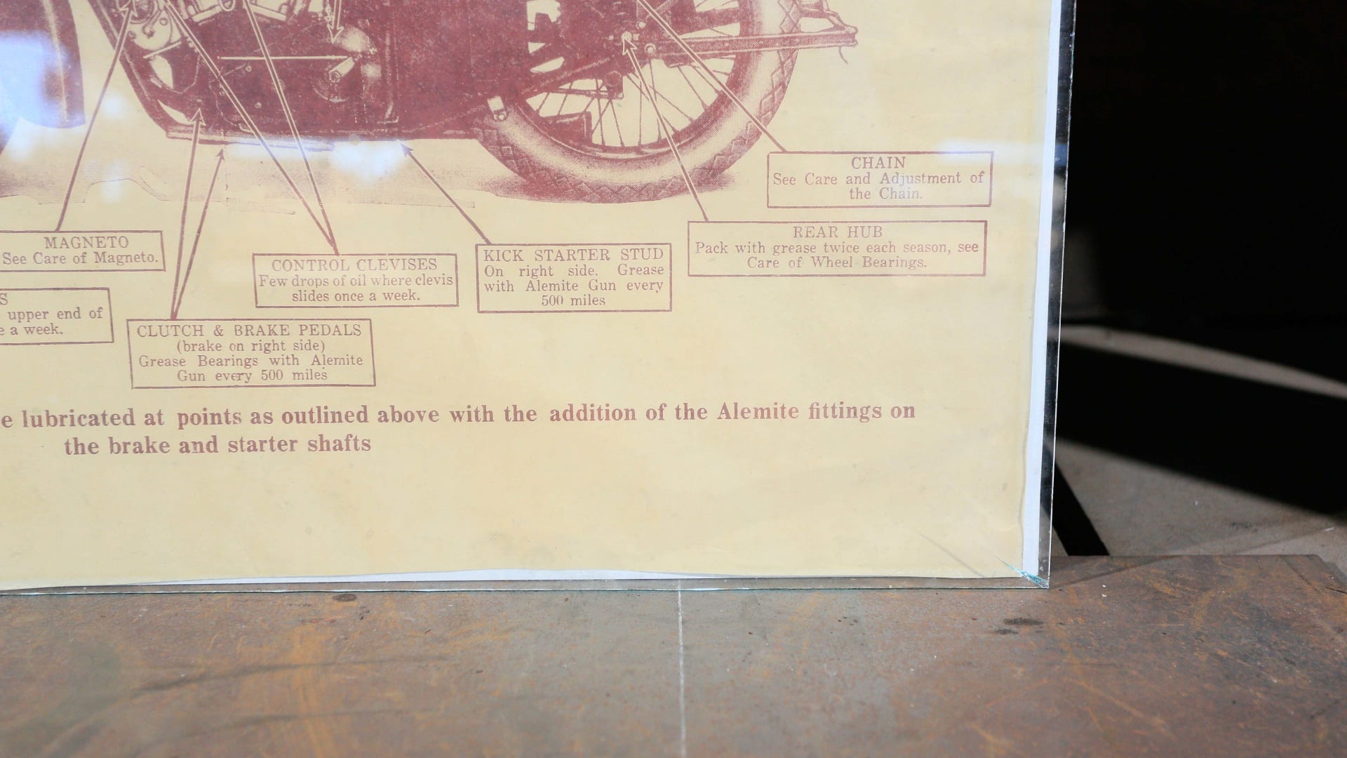 Indian Motorcycle Paper Advertisement 24x18 at Las Vegas Motorcycles ...