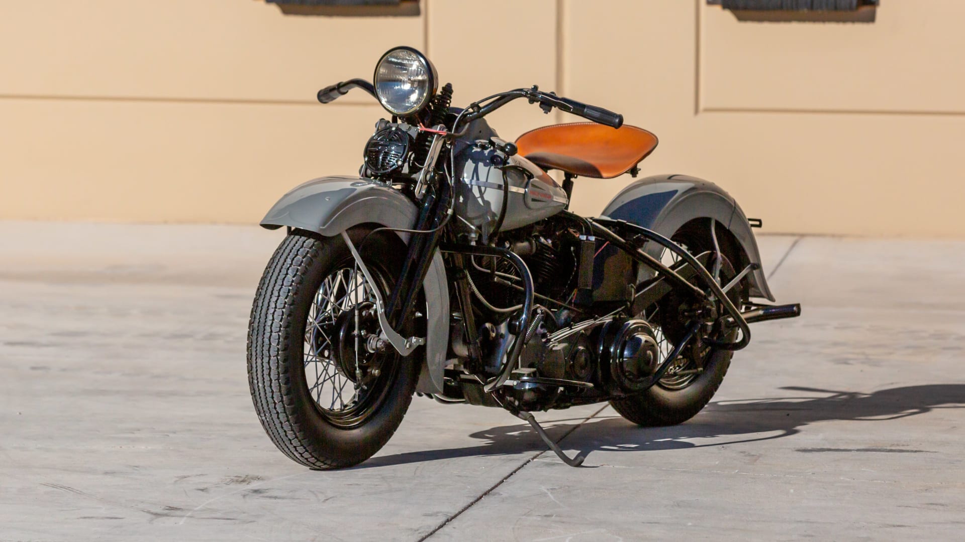 1944 Harley-Davidson FL at Las Vegas Motorcycles 2021 as S112 - Mecum ...