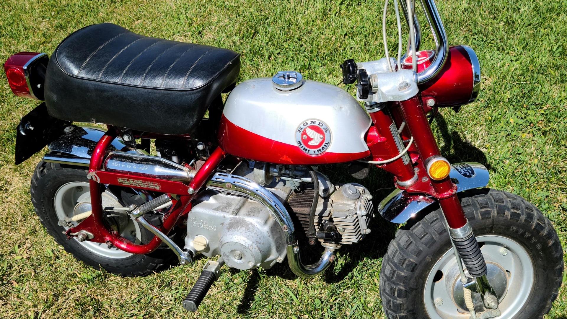 1969 Honda Z50 Silver Tag at Las Vegas Motorcycles 2021 as T243 - Mecum Auctions