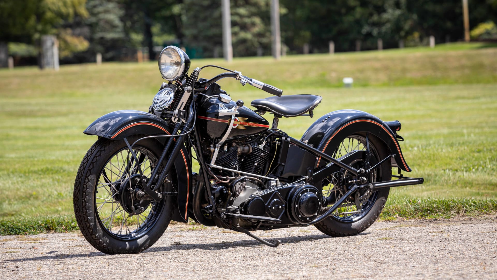 1938 Harley-Davidson EL Knucklehead at Las Vegas Motorcycles 2022 as ...
