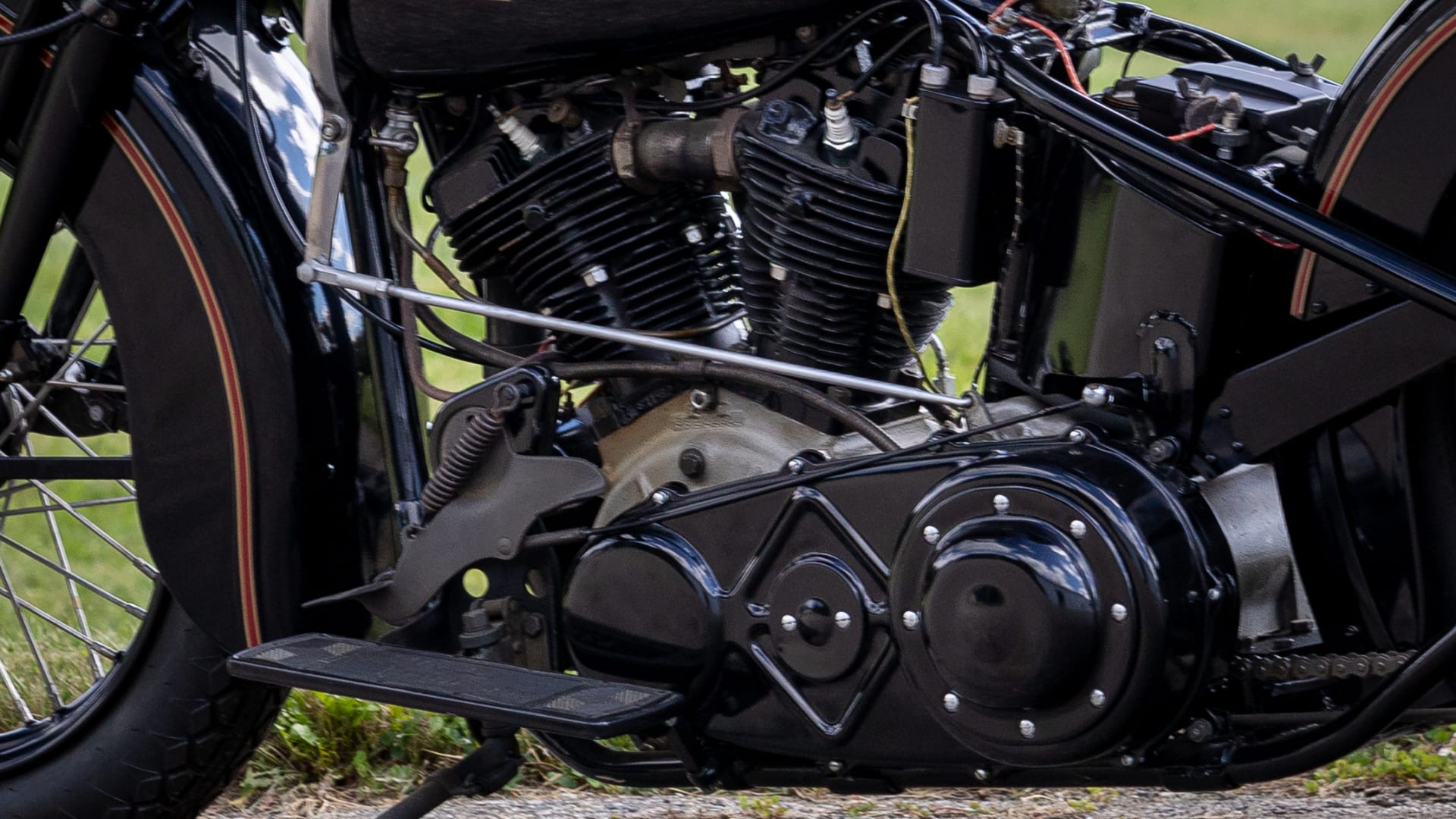 1938 Harley-Davidson EL Knucklehead at Las Vegas Motorcycles 2022 as ...