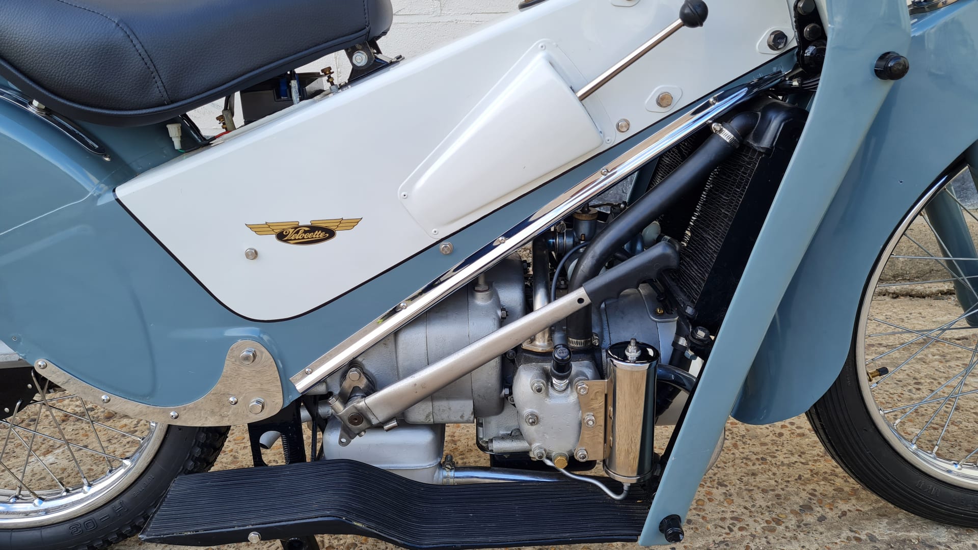 1956 Velocette Le Mk2 At Las Vegas Motorcycles 2022 As T229 Mecum