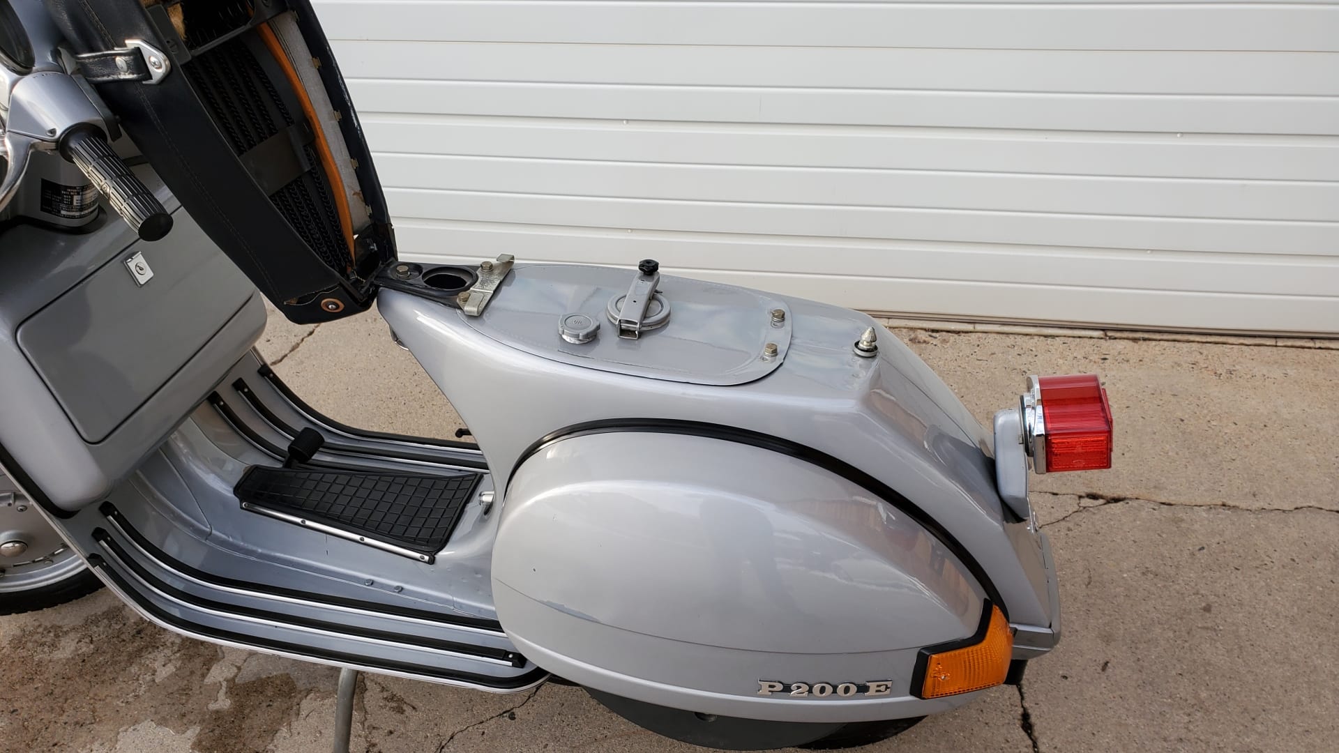 1980 Piaggio Vespa P200E at Las Vegas Motorcycles 2023 as W348 - Mecum Auctions