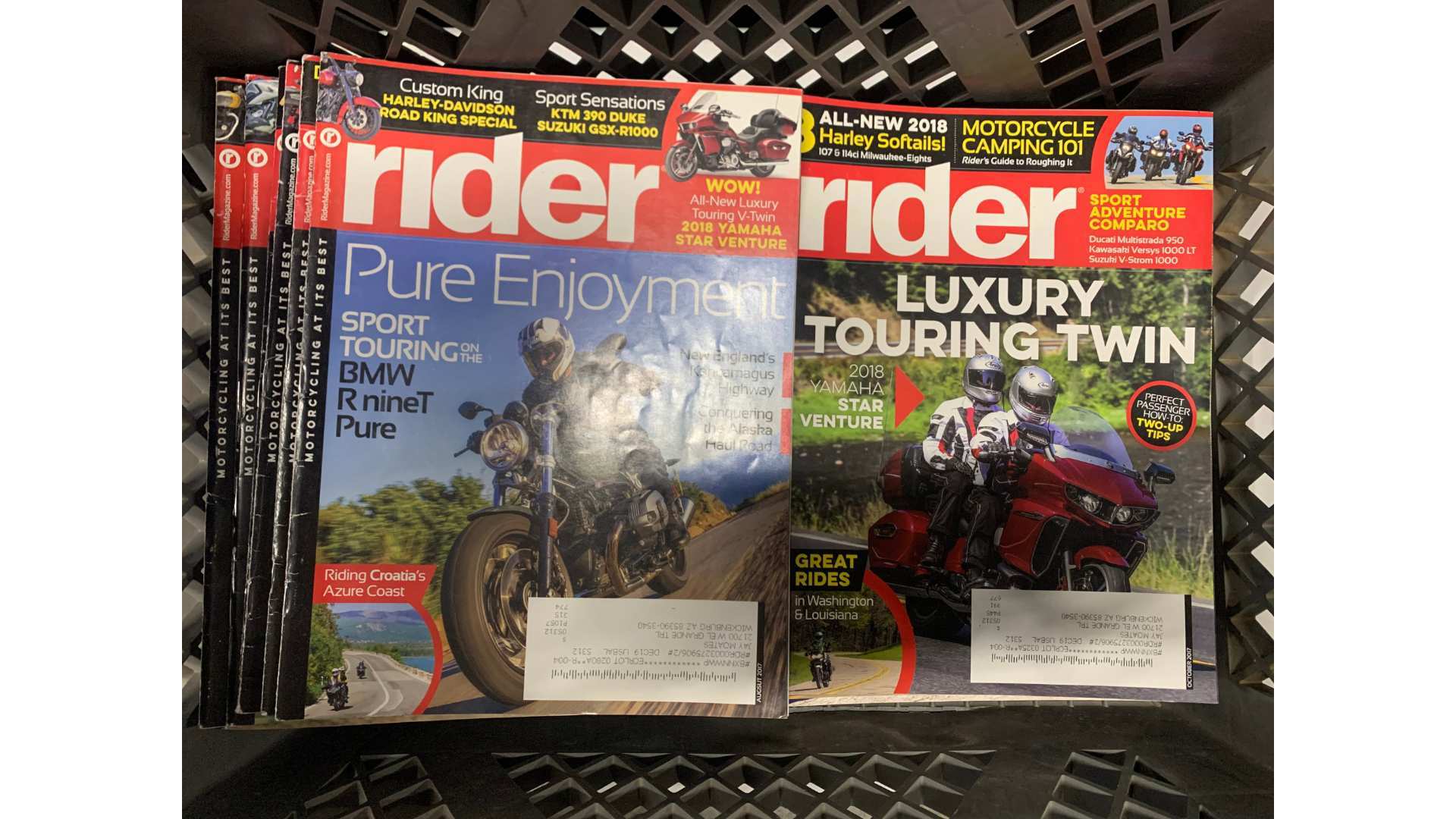 Assorted Motorcycle Magazines at Las Vegas Motorcycles 2023 asZ197 ...