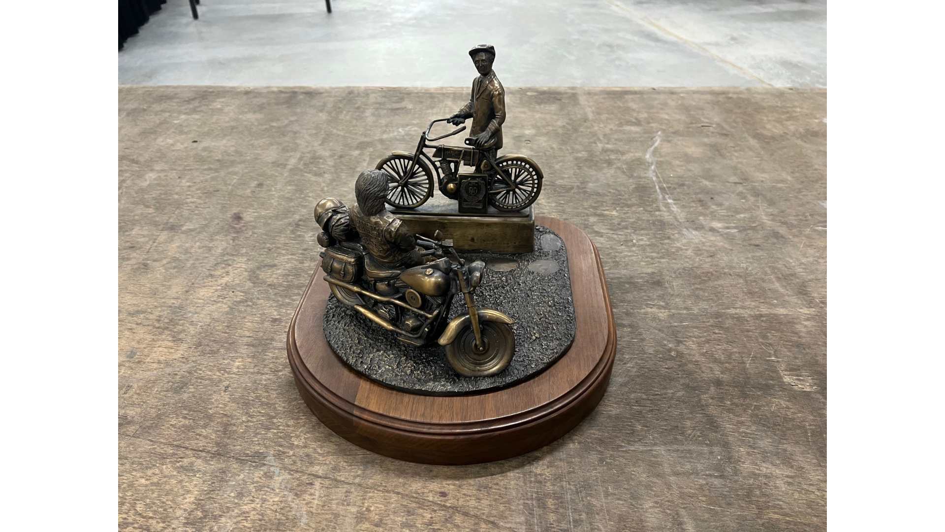Bronze Motorcycle Statues, Lot of 3 at Las Vegas Motorcycles 2023 ...