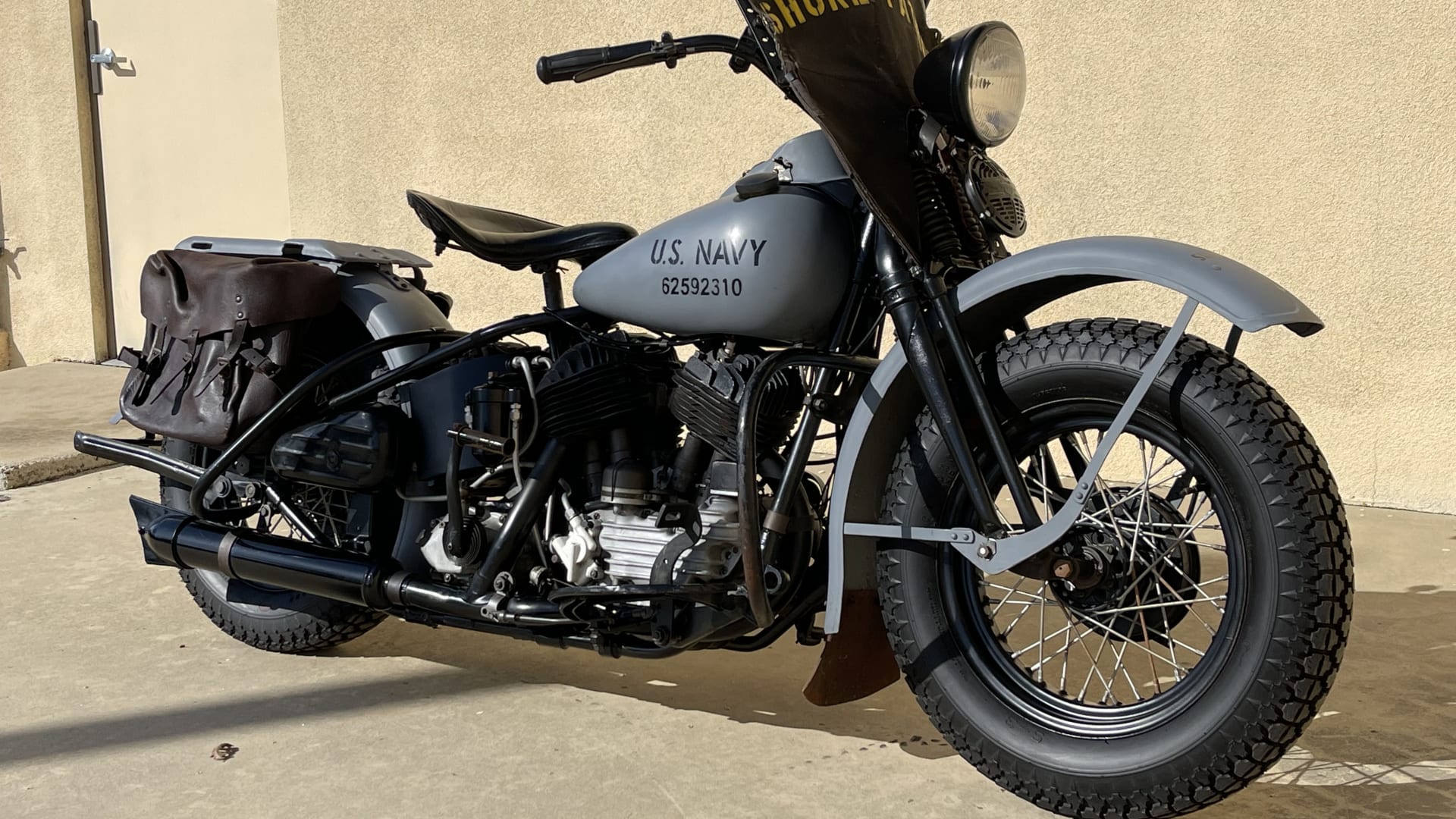 1945 Harley-Davidson Model U Shore Patrol at Las Vegas Motorcycles 2023 ...