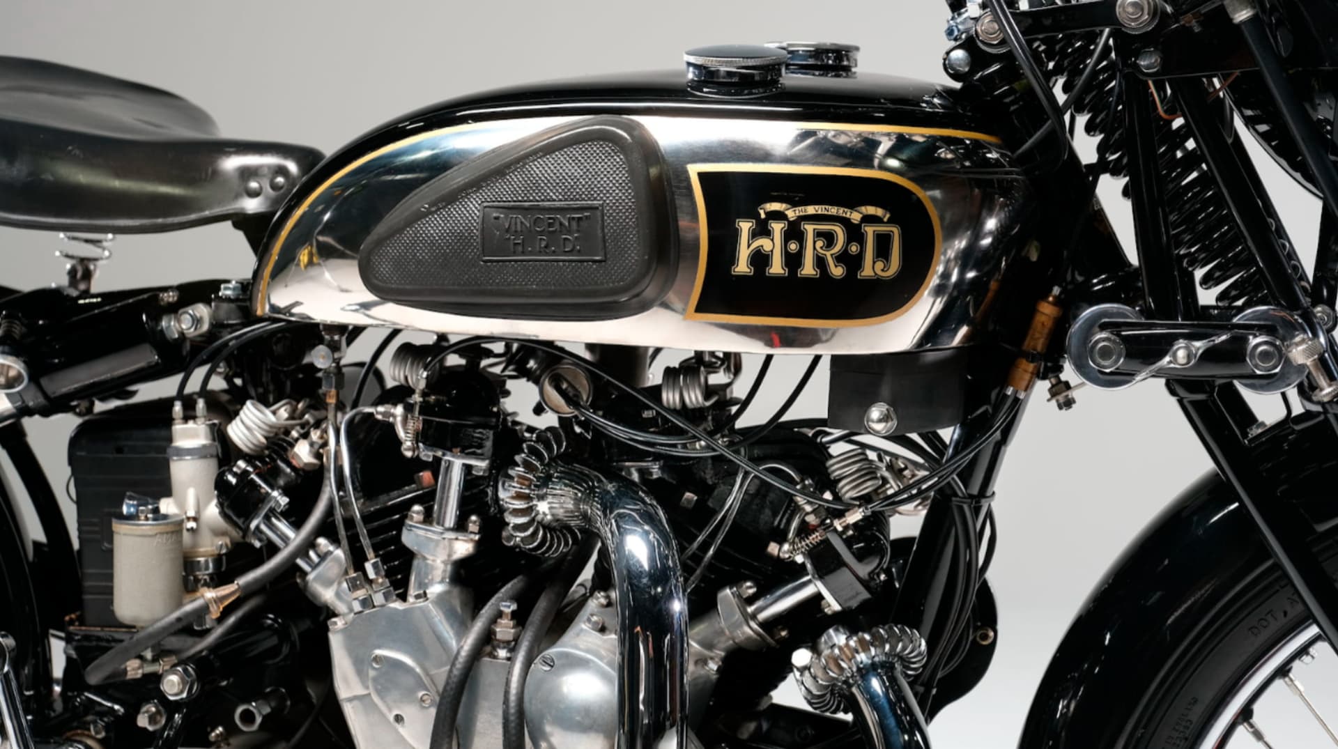 1938 Vincent HRD Series A Twin at Las Vegas Motorcycles 2023 as F249.1 ...