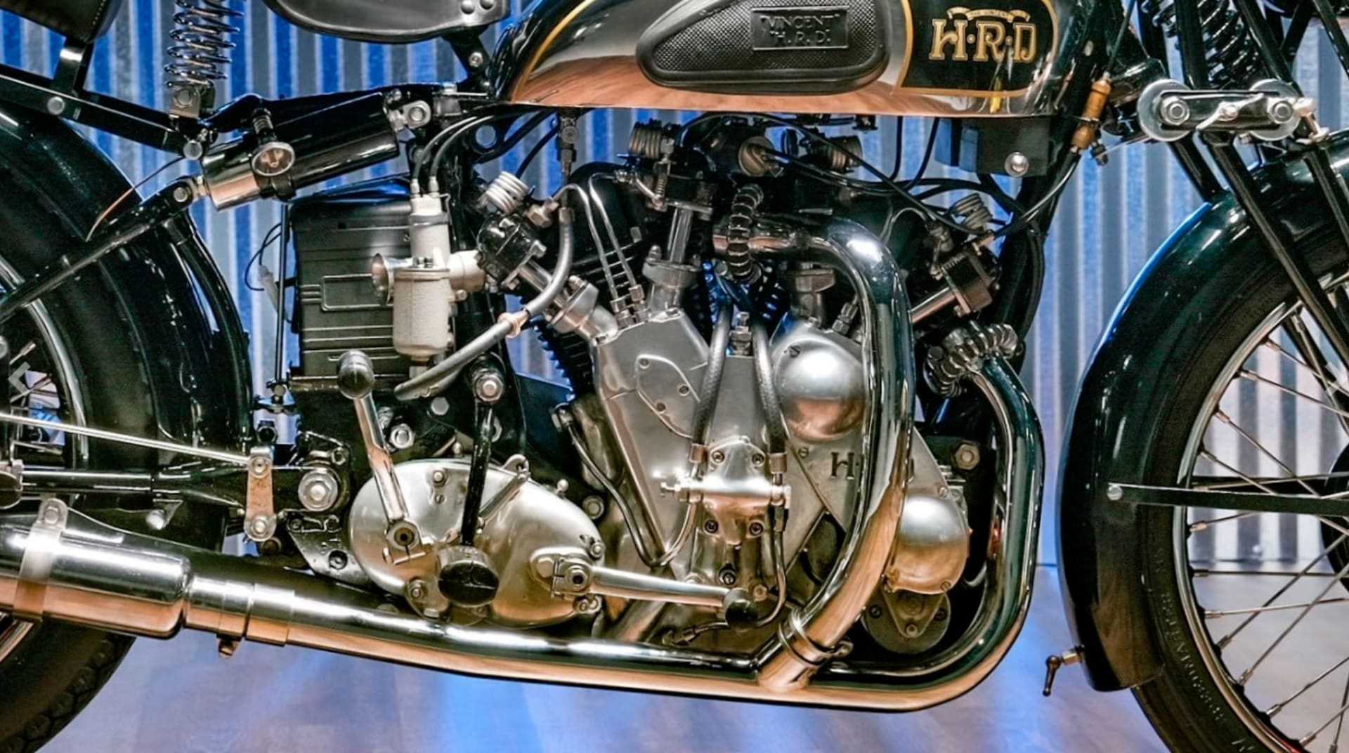 1938 Vincent HRD Series A Twin at Las Vegas Motorcycles 2023 as F249.1 ...