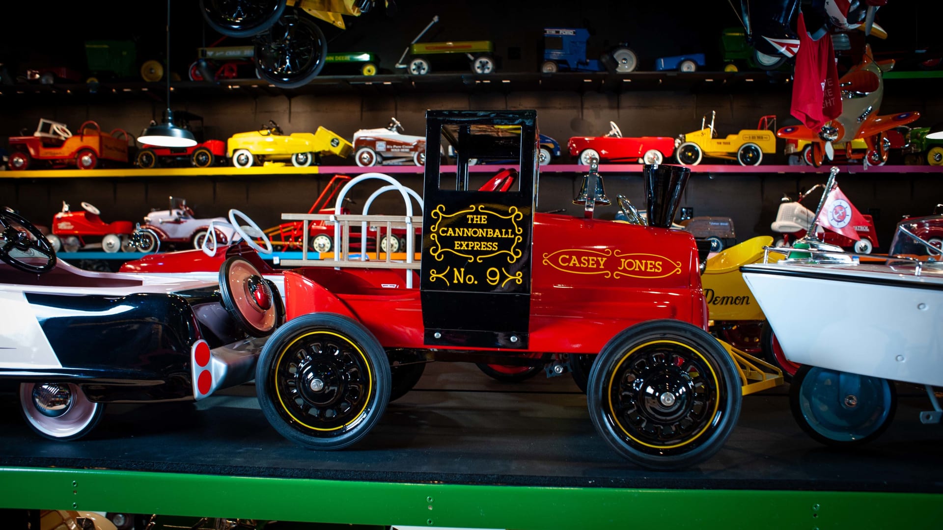 Garton Casey Jones Pedal Train at The Eddie Vannoy Collection 2020 as ...