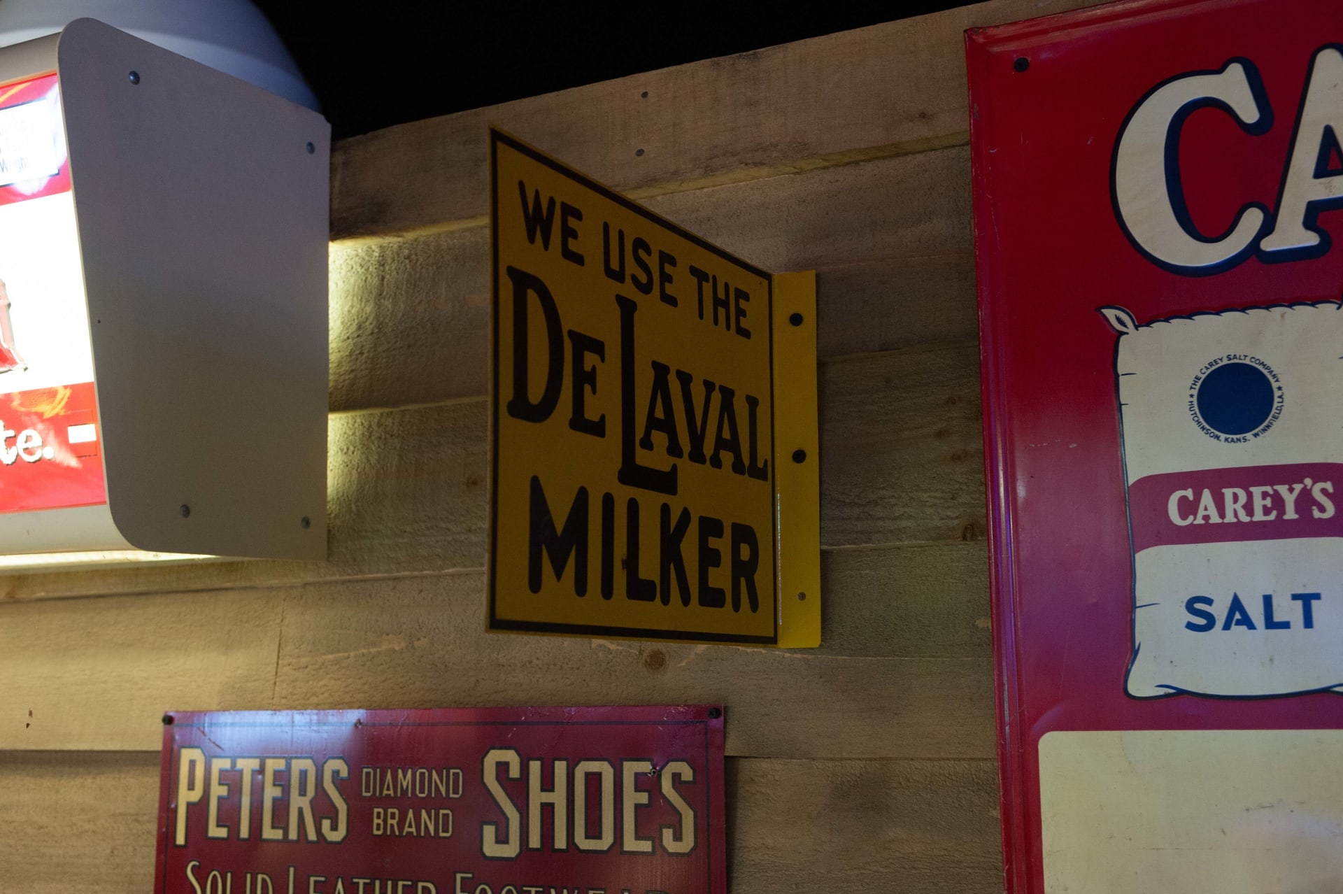 Delaval Milker Tin Flange Sign at The Eddie Vannoy Collection 2020 as ...