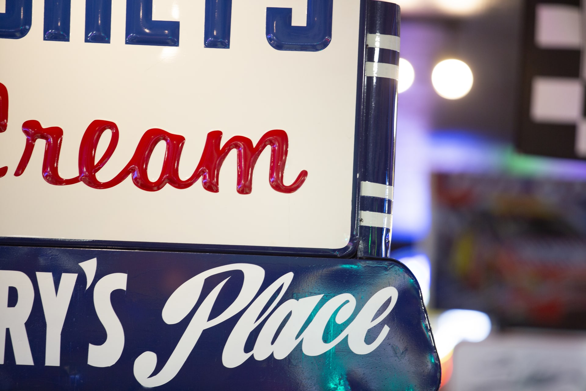 Double-Sided Tin Hershey's Ice Cream Sign at The Eddie Vannoy ...