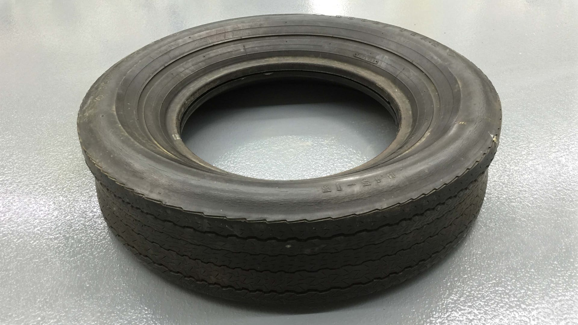 1965 Goodyear / Shelby American Blue Dot Tire For 427 Cobra at Indy ...