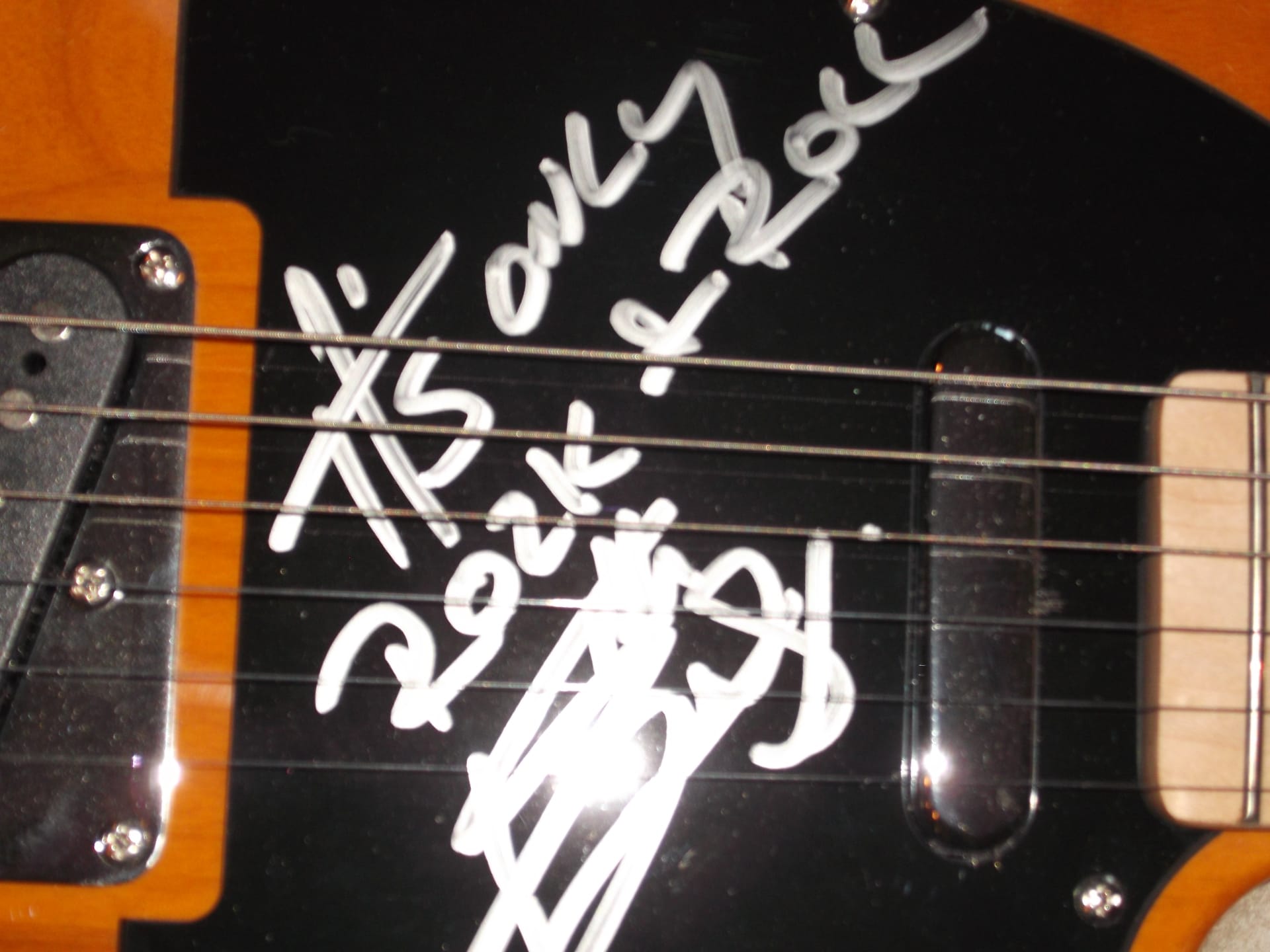Rolling Stones Signed Guitar at Anaheim 2013 as J72 - Mecum Auctions Rolling Stones Signed Guitar at Anaheim 2013 as J72 - Mecum Auctions