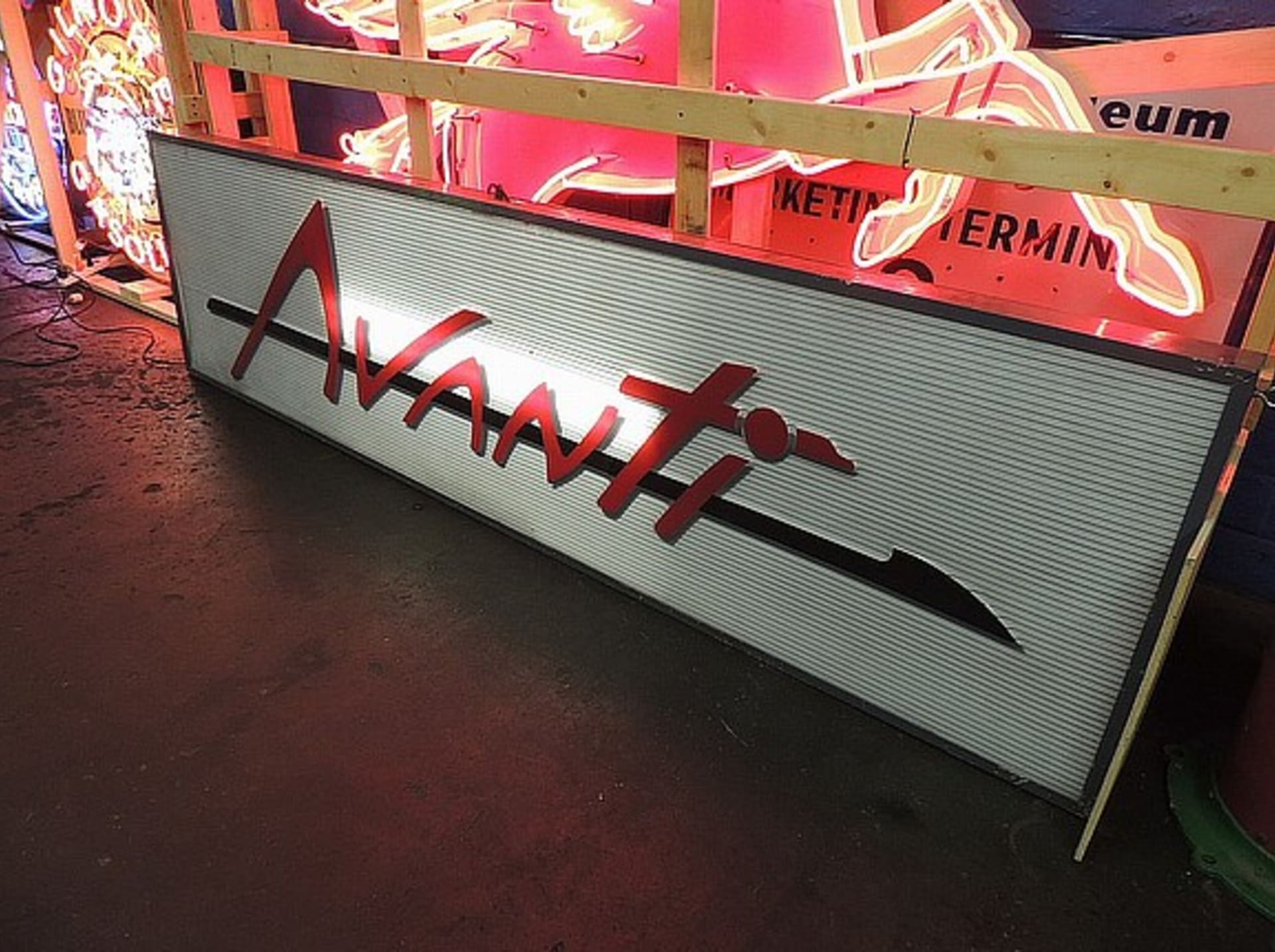 Studebaker Avanti Dealership Sign at Anaheim 2014 asK53 - Mecum Auctions