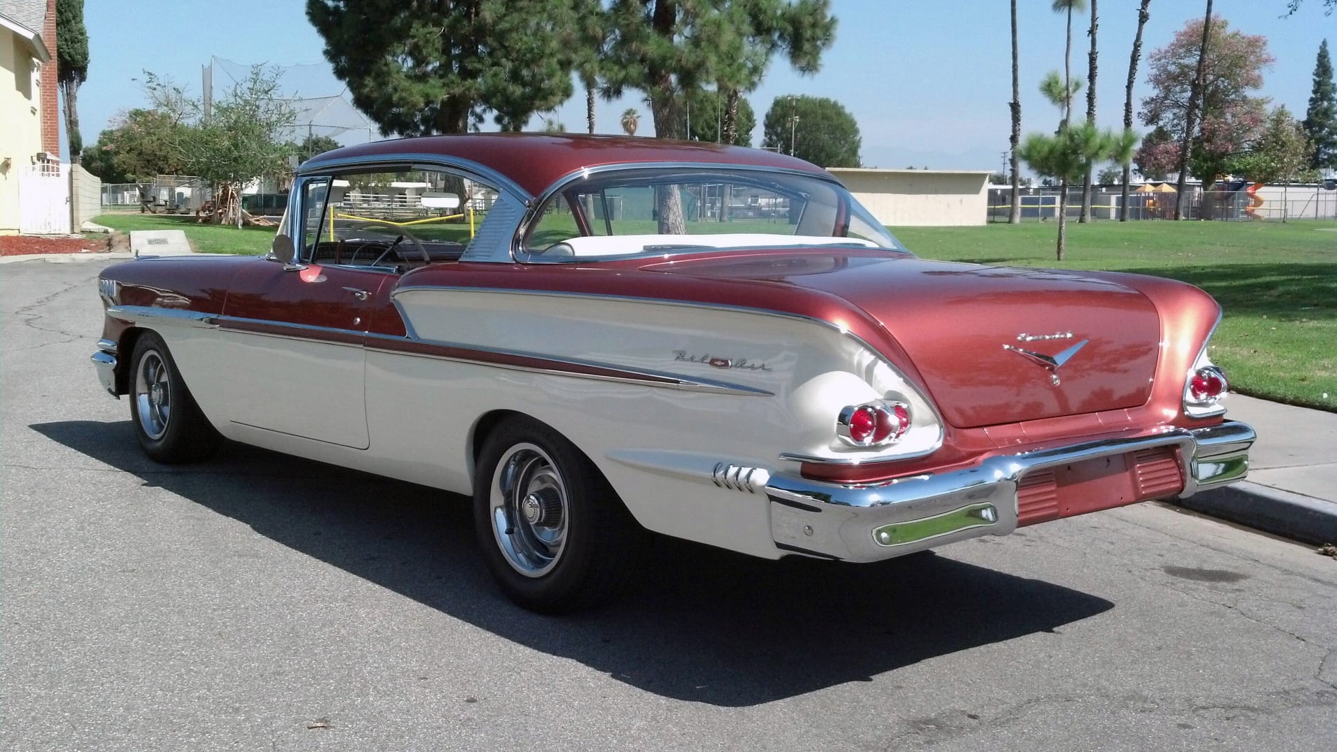 1958 Chevrolet Bel Air at Anaheim 2015 as F76 - Mecum Auctions