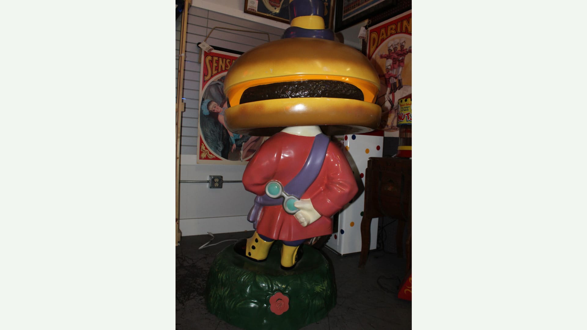1970's Original Mayor Mc Cheese Statue 27x61 at Anaheim 2016 as H54 ...