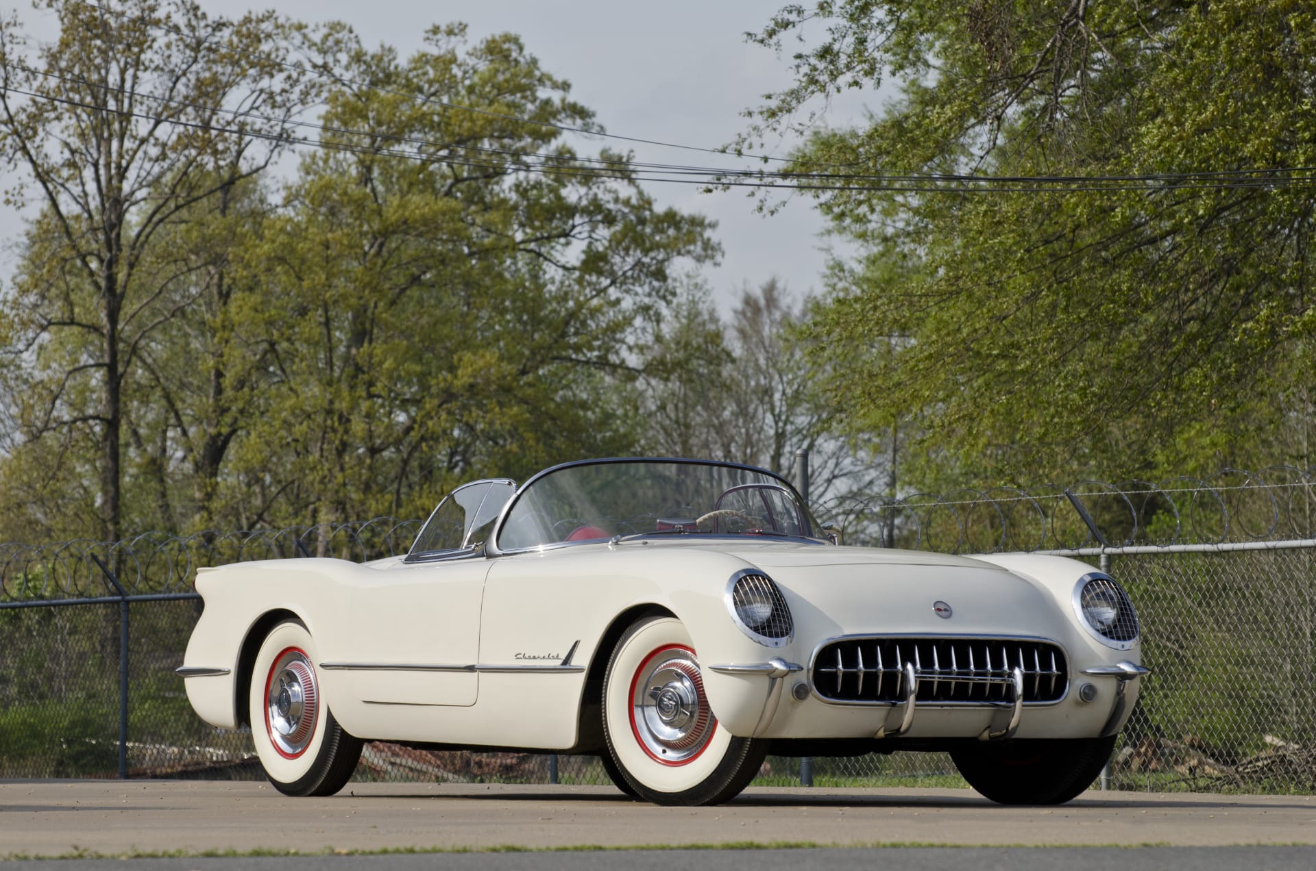 1954 Chevrolet Corvette Roadster at The Salmon Brothers Collection 2012 ...