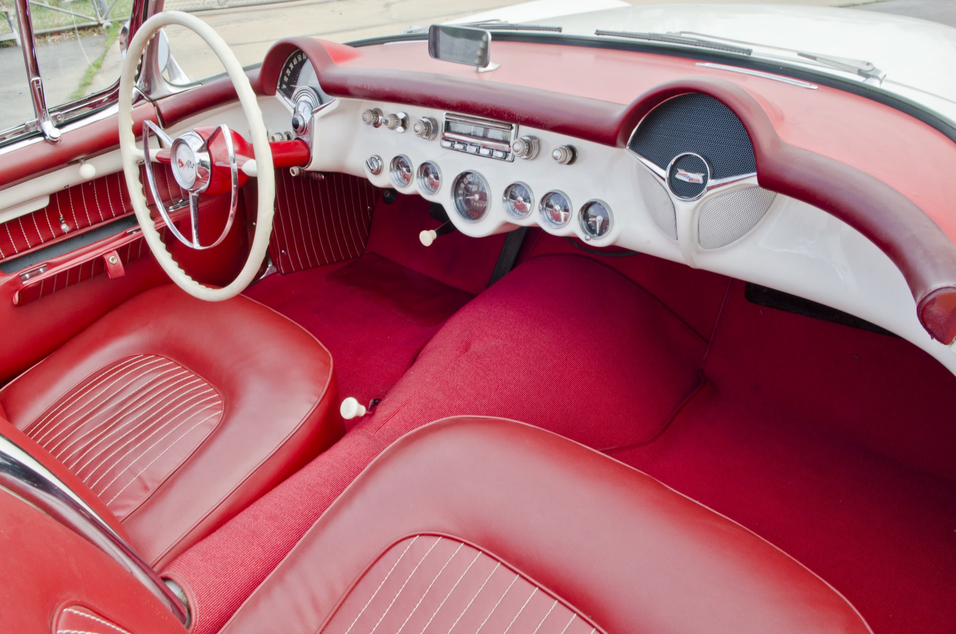 1954 Chevrolet Corvette Roadster at The Salmon Brothers Collection 2012 ...