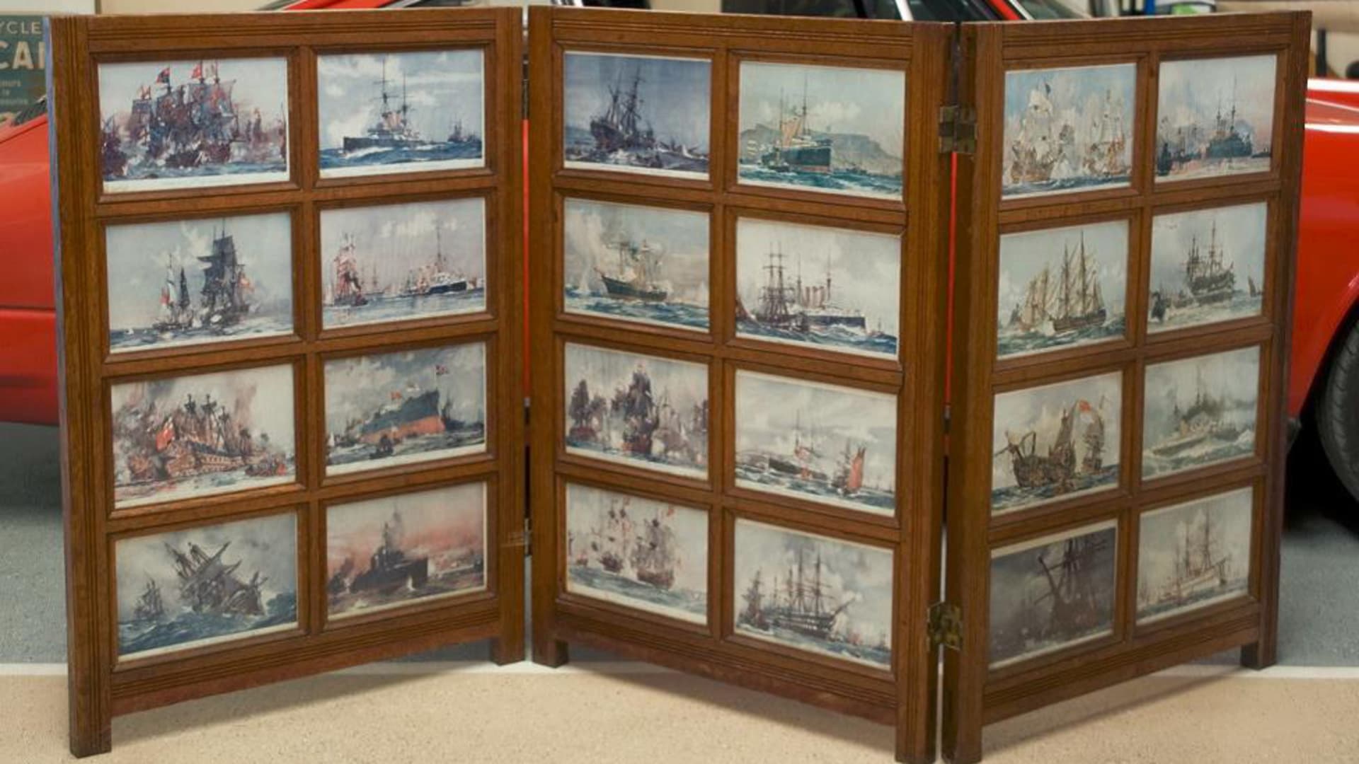 British Ship Folding Partition 87x32 at Austin 2015 as K19 - Mecum Auctions