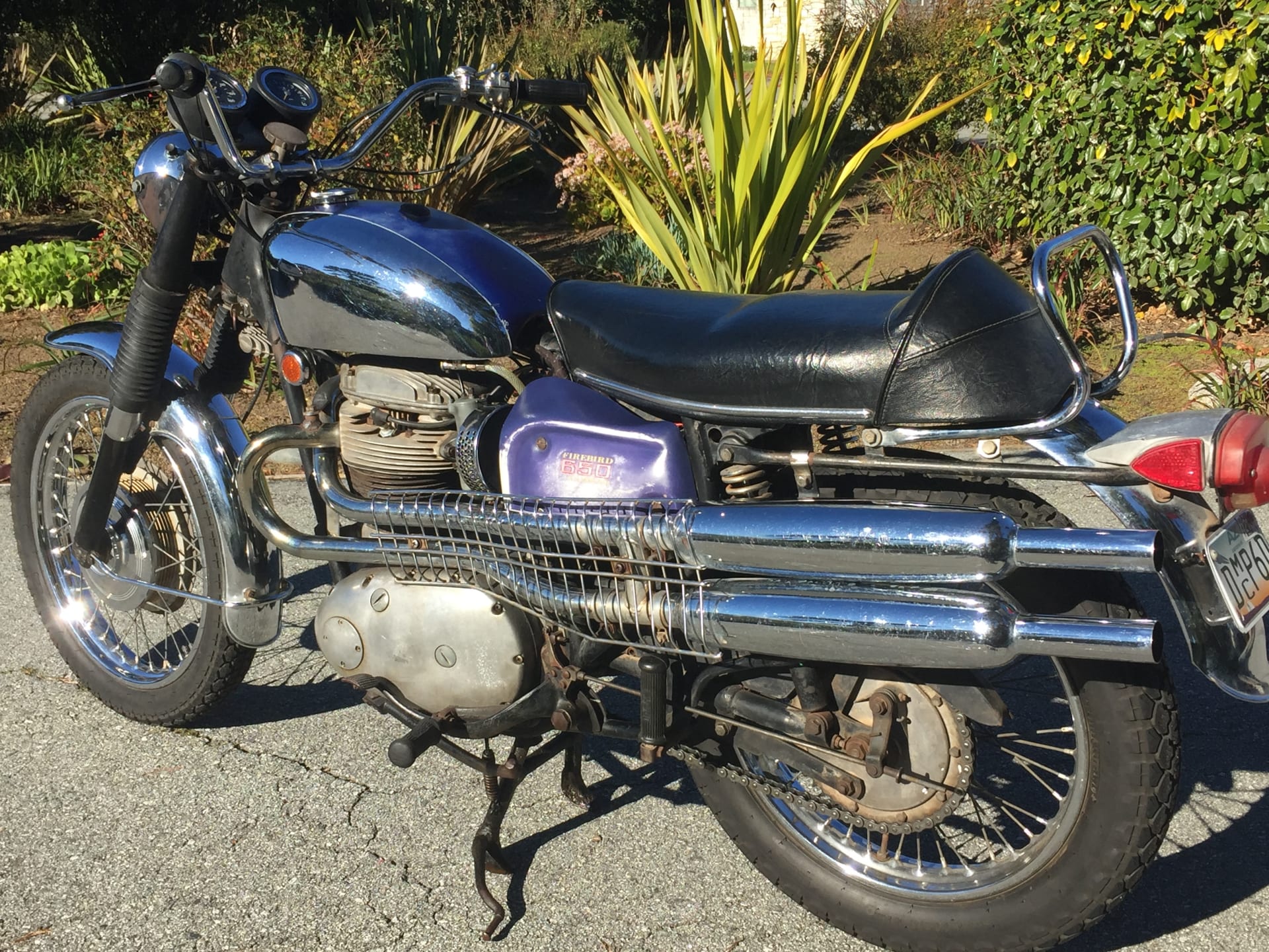 1970 BSA Firebird Scrambler at Glendale 2020 as T22 - Mecum Auctions