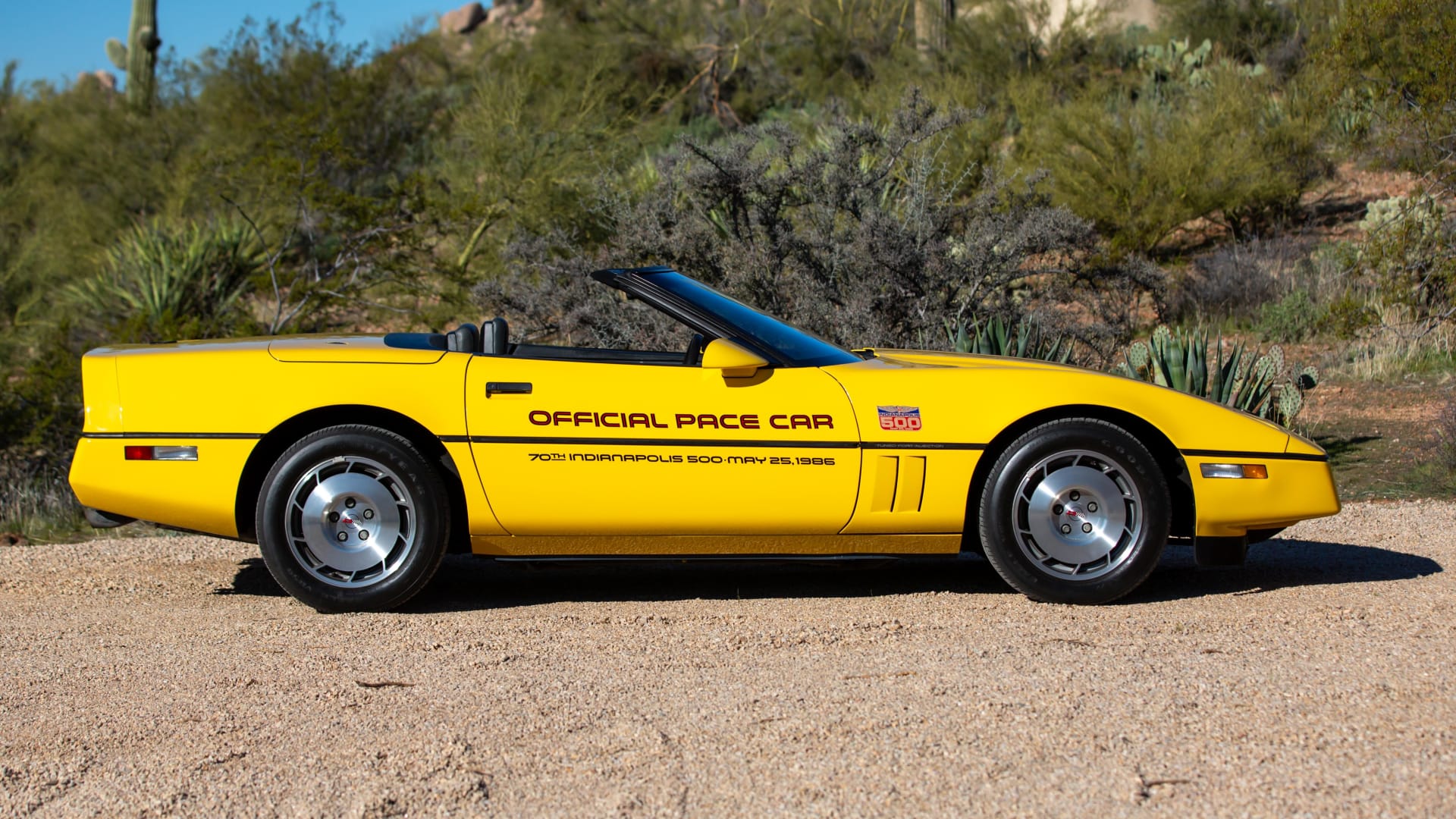 1986 Chevrolet Corvette Pace Car Edition at Glendale 2020 as T84 ...