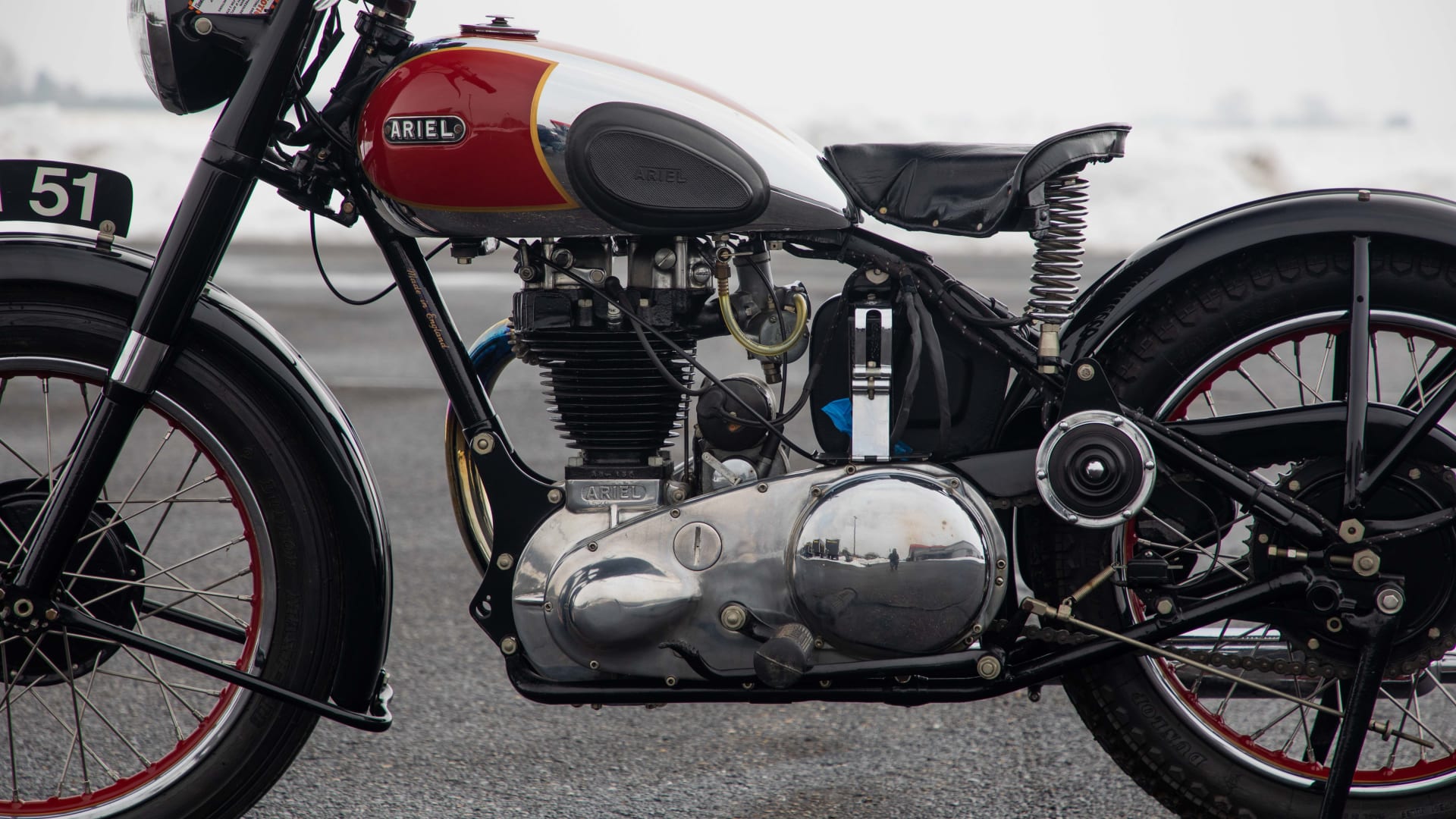 1951 Ariel 500 Red Hunter at Glendale 2020 as T142 - Mecum Auctions