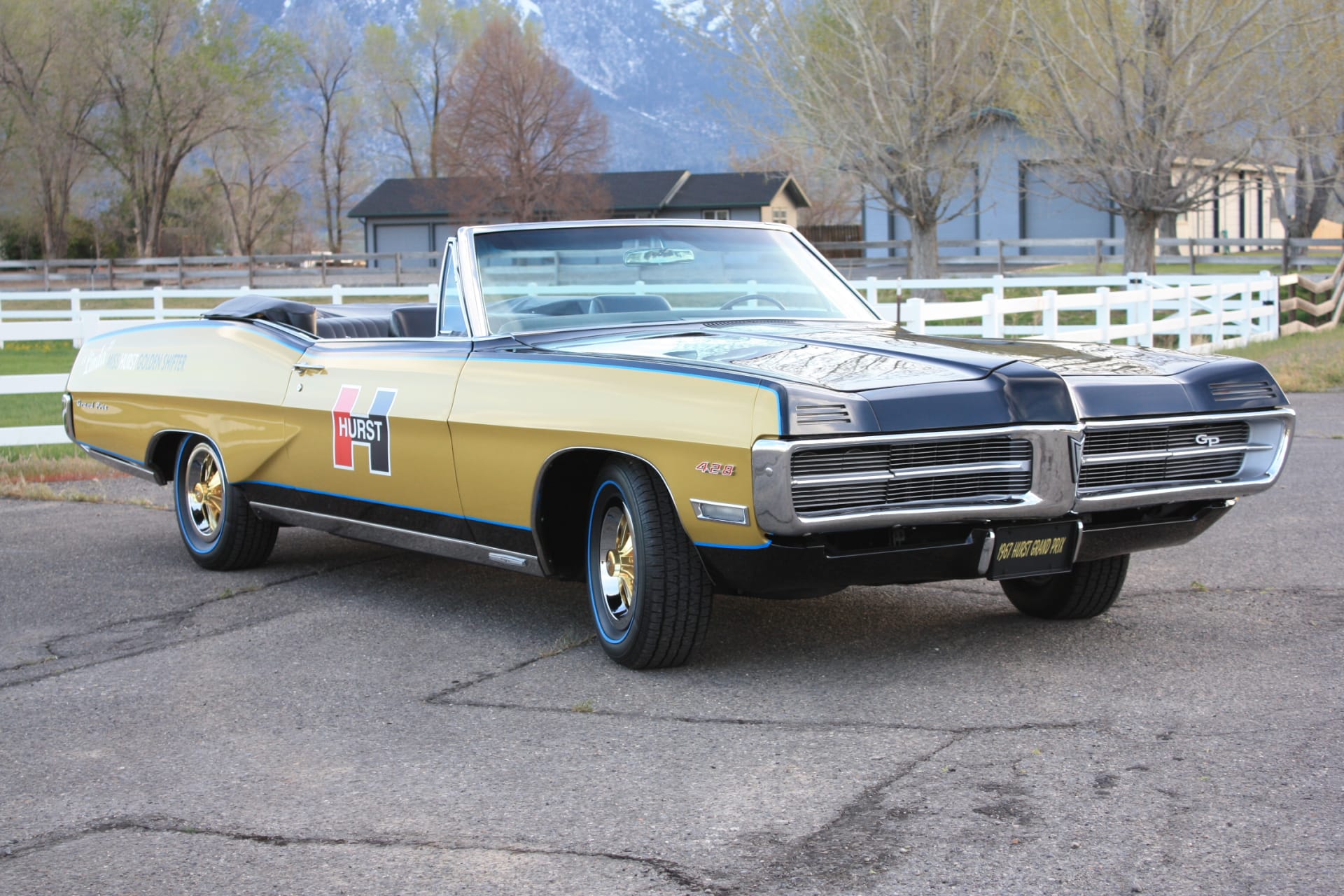 1967 Pontiac Hurst Grand Prix Convertible at Monterey 2012 as S167 ...