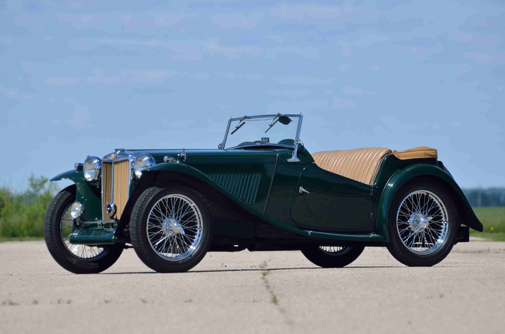1949 MG TC at Monterey 2013 as S46 - Mecum Auctions