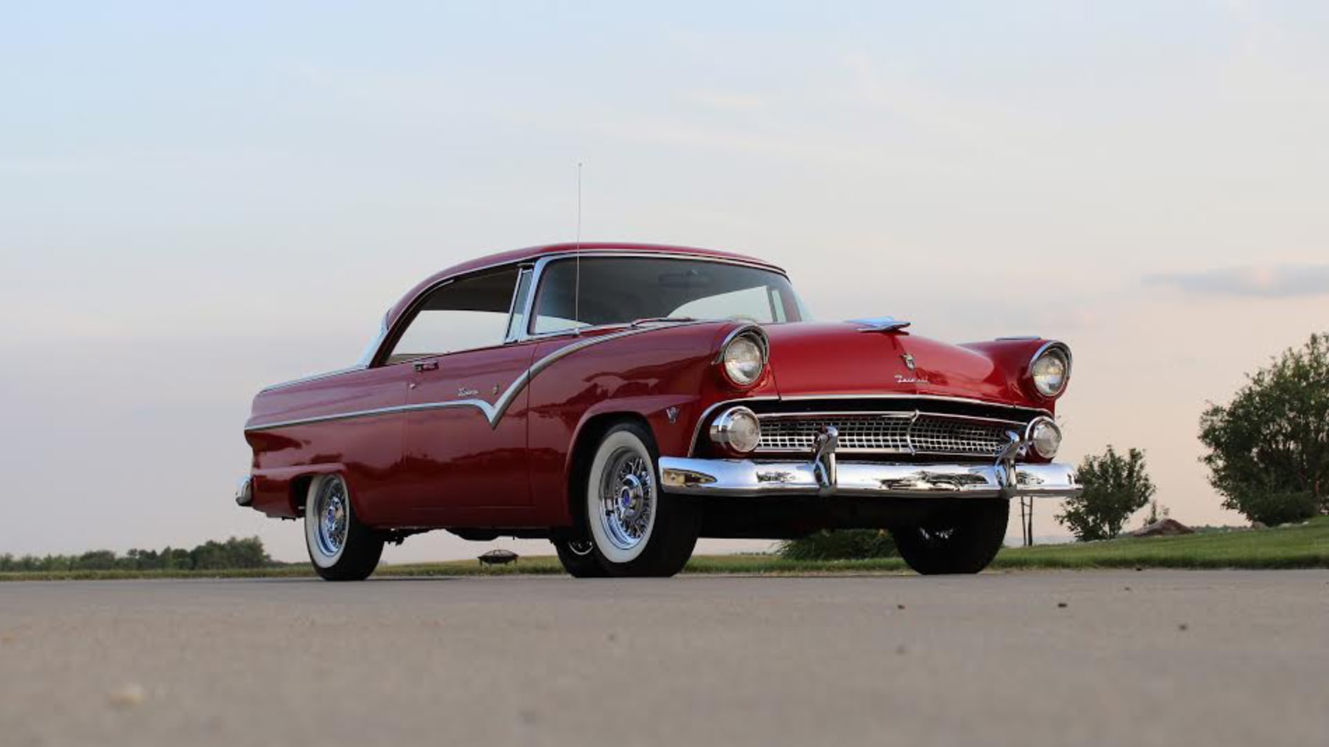 1955 Ford Victoria Hardtop at Monterey 2014 as T112 - Mecum Auctions