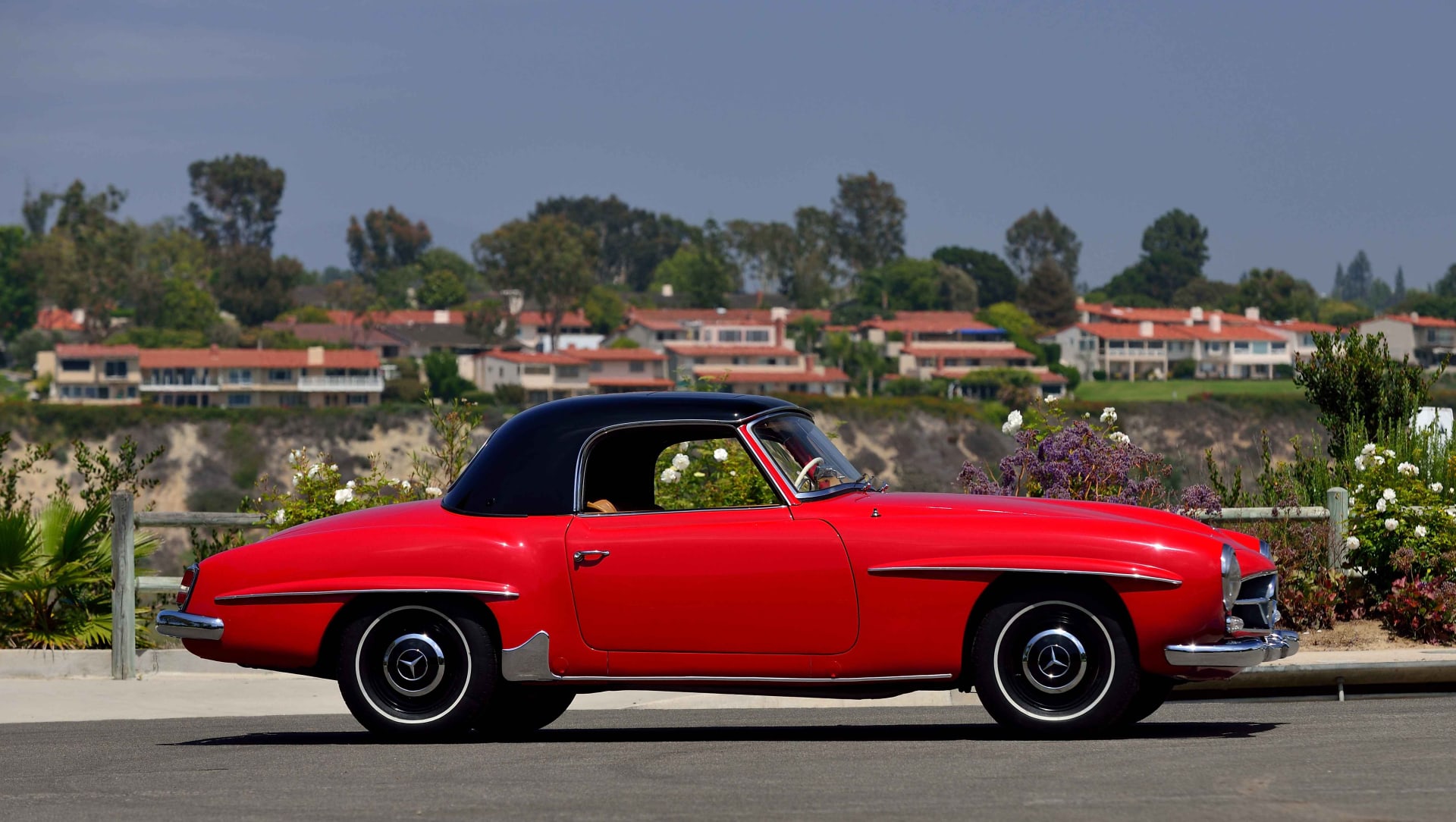 1955 Mercedes-Benz 190SL Roadster at Monterey 2015 as F124 - Mecum Auctions