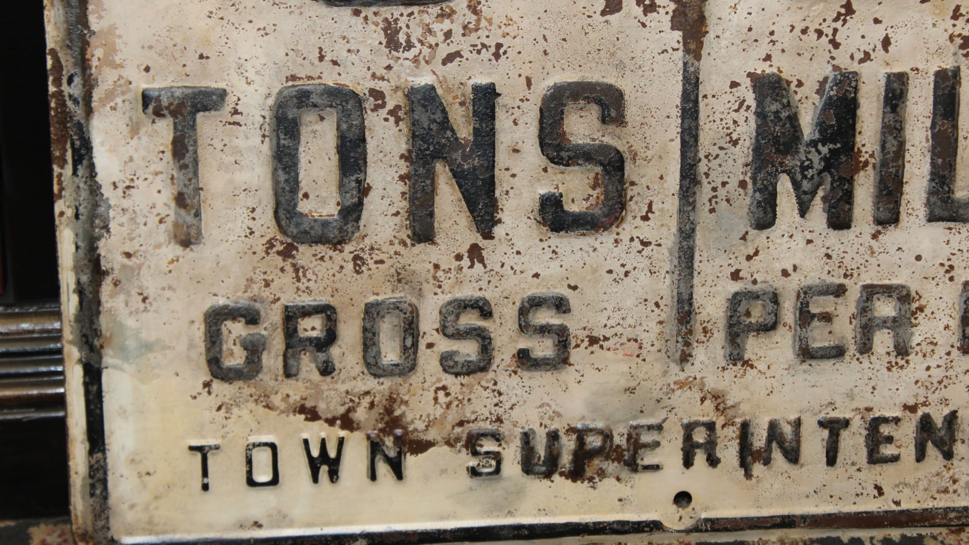 Bridge Condemned Highway Sign at Monterey 2017 as B27 - Mecum Auctions