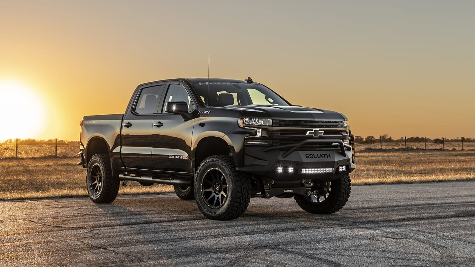 2021 Chevrolet Silverado Hennessey Goliath 650 Pickup at Monterey 2022 ...