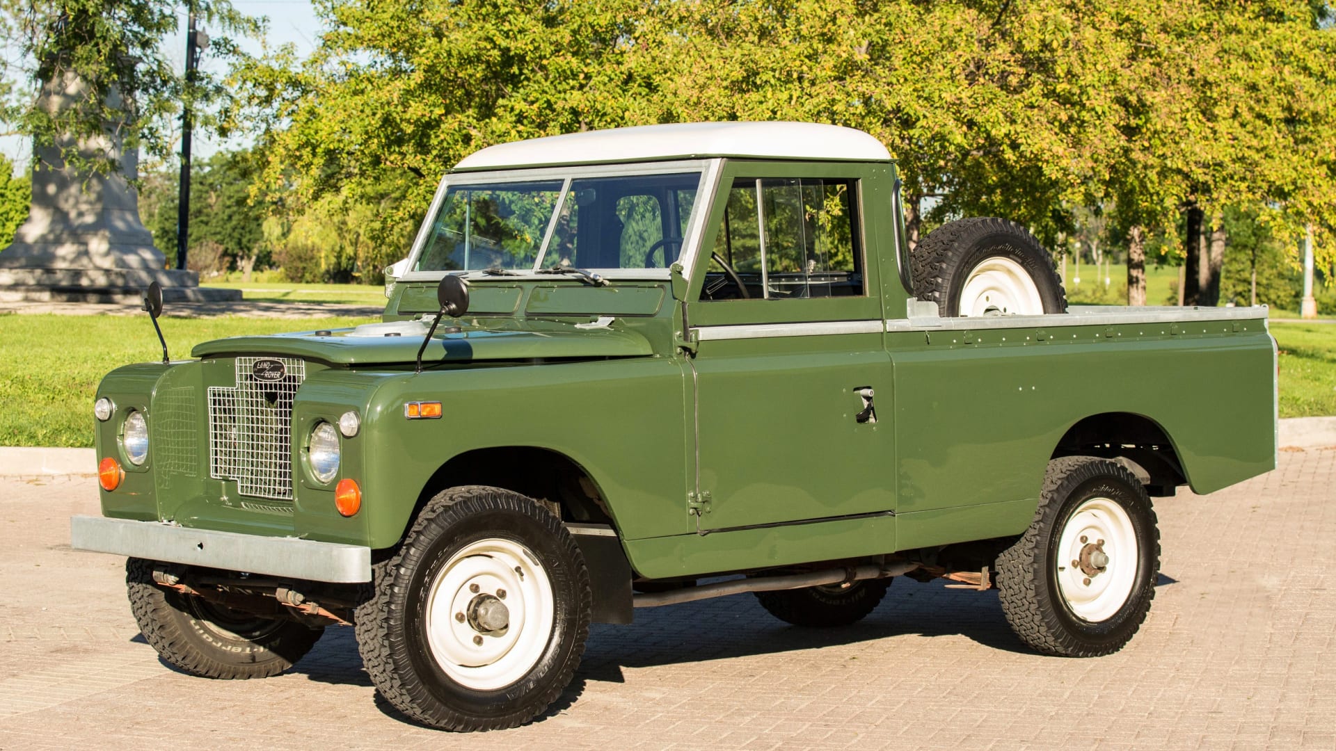 1966 Land Rover Series IIA 109 Pickup at Chicago 2014 as F91 - Mecum ...