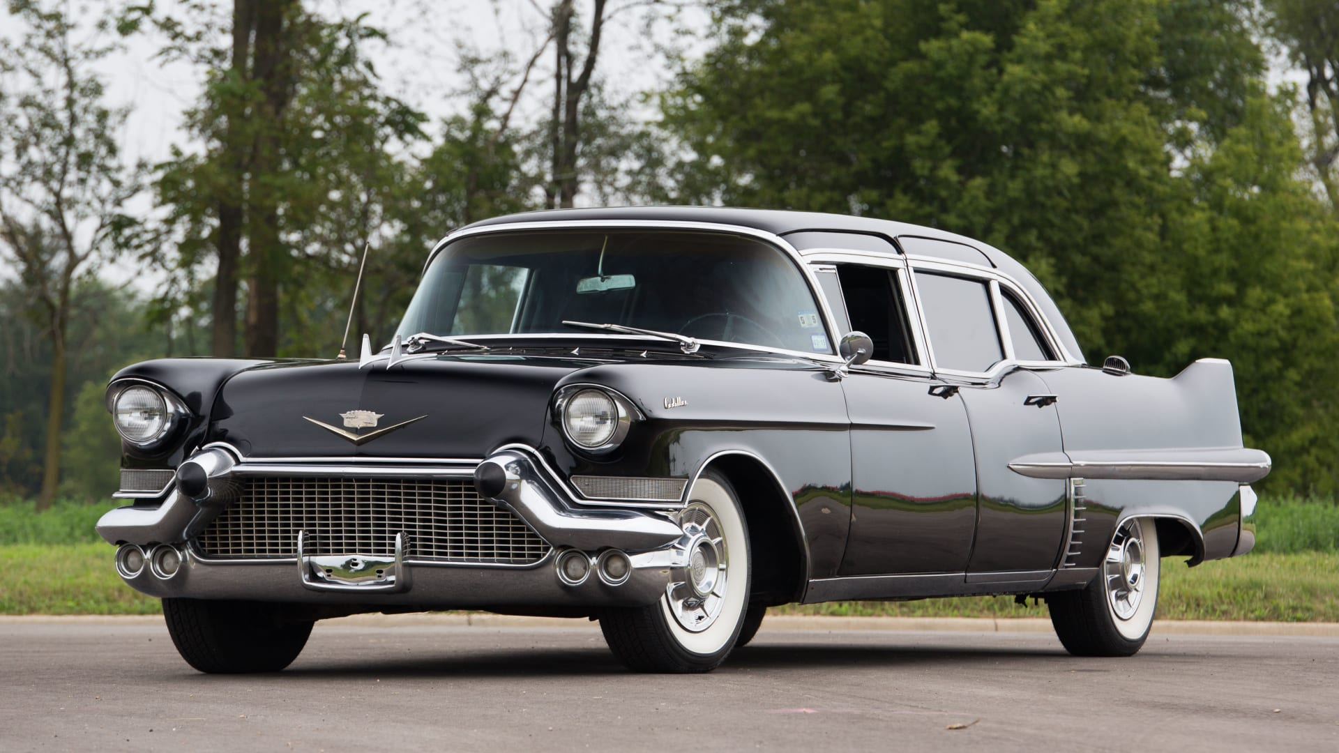 1957 Cadillac Series 75 Limousine at Chicago 2015 as T71 - Mecum Auctions
