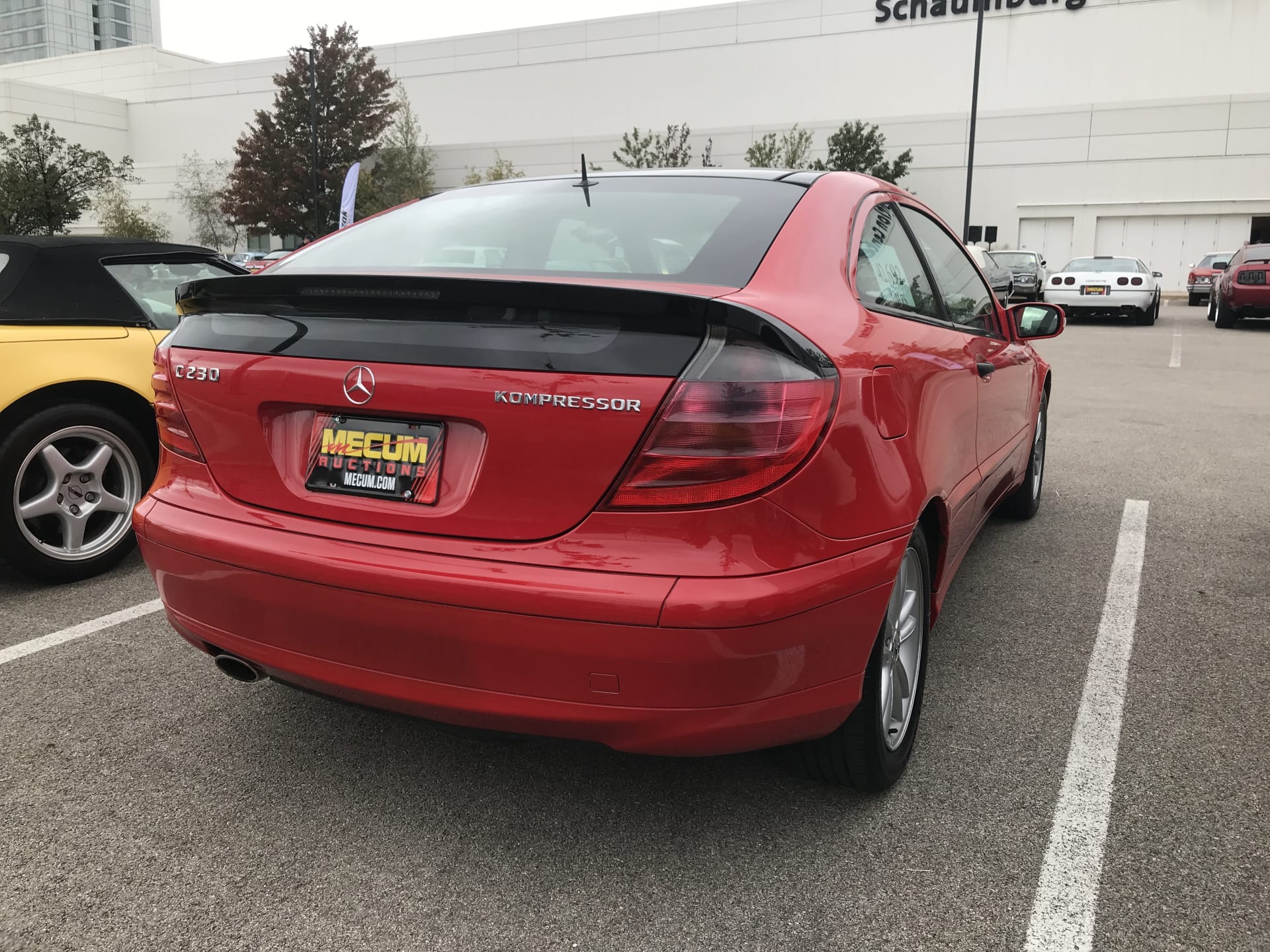 2002 Mercedes-Benz C230K Sport Coupe at Chicago 2021 as T207 - Mecum ...